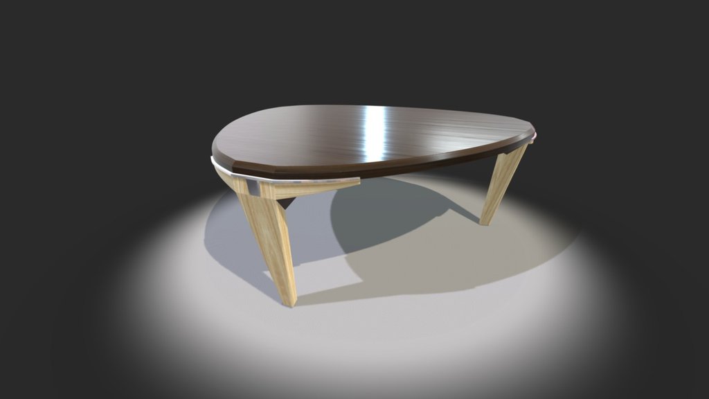 table basse - 3D model by bastadou [b45b4b9] - Sketchfab