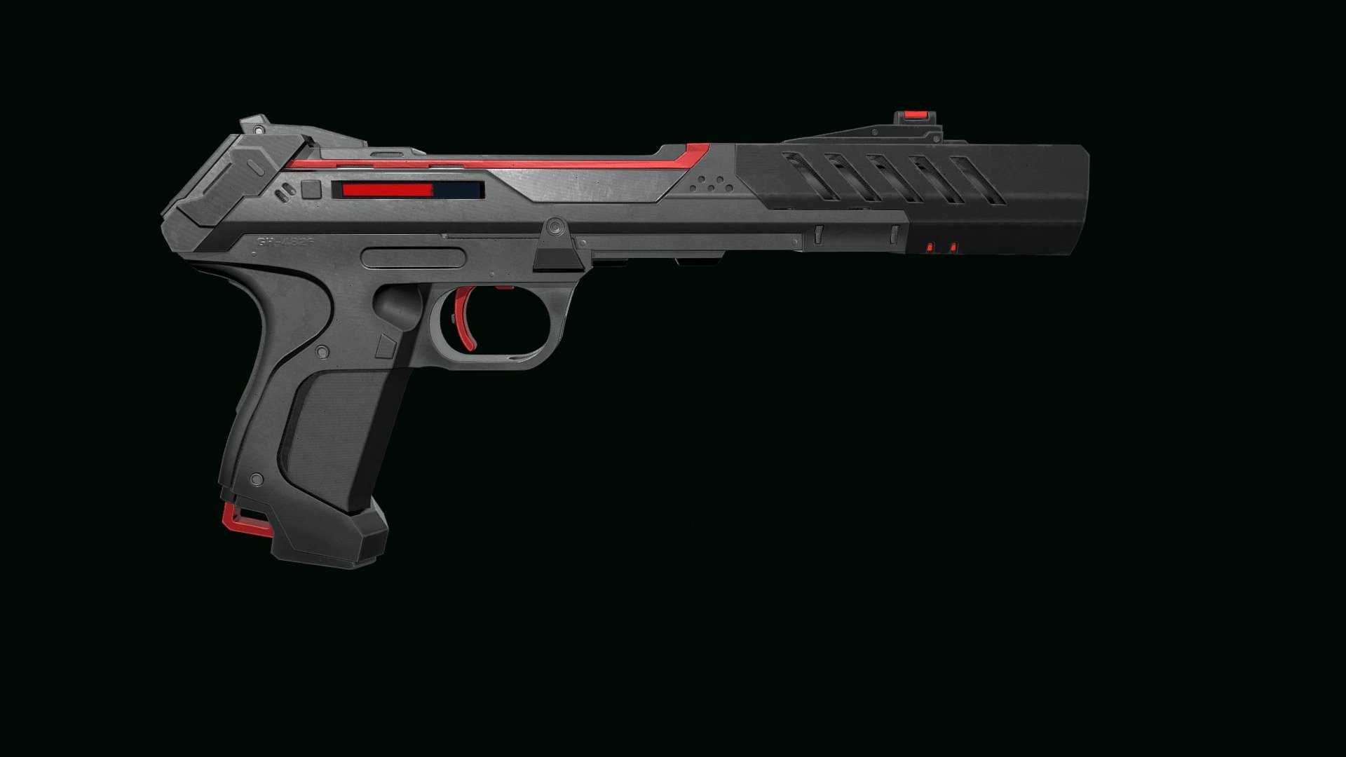 Ghost Gun - 3D model by Kiki2002 [b45c360] - Sketchfab