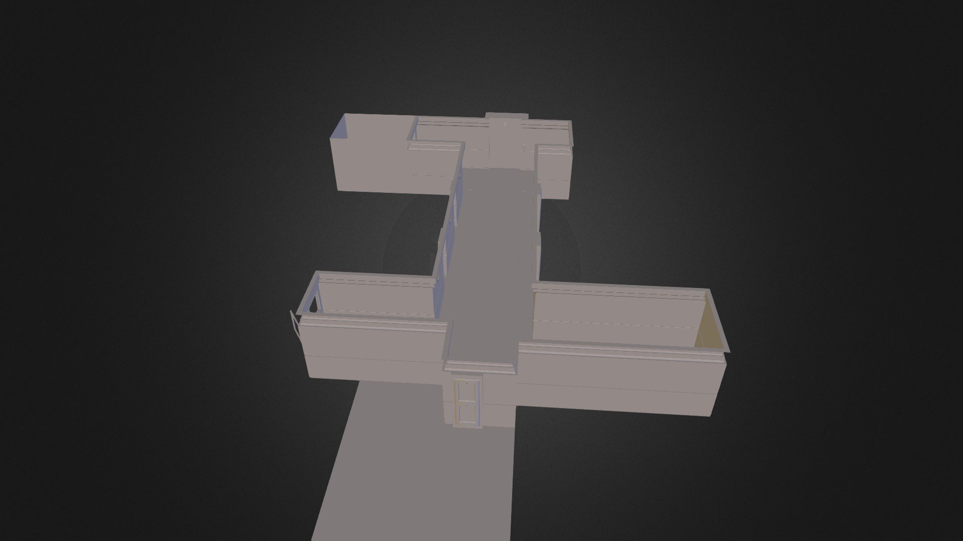 Hallway - 3D model by creativecinema [b45c7e3] - Sketchfab