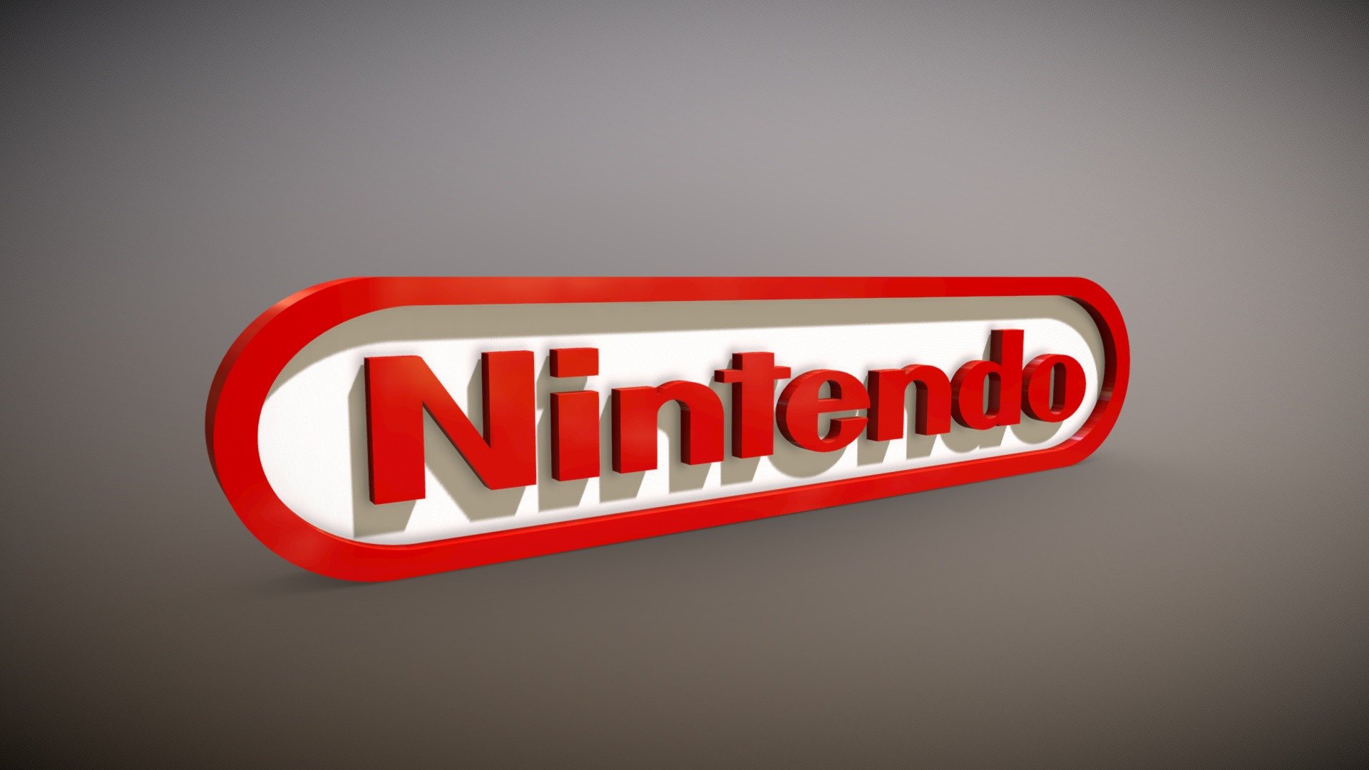 Nintendo logo - Buy Royalty Free 3D model by yogi_sandhi [b45d8d7 ...
