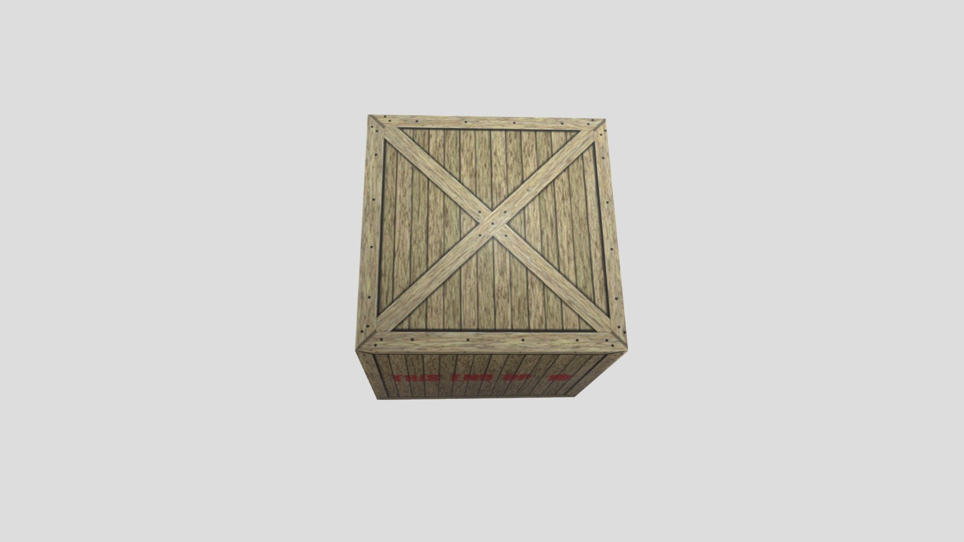 Crate - 3D model by kjmickunas [b45f460] - Sketchfab