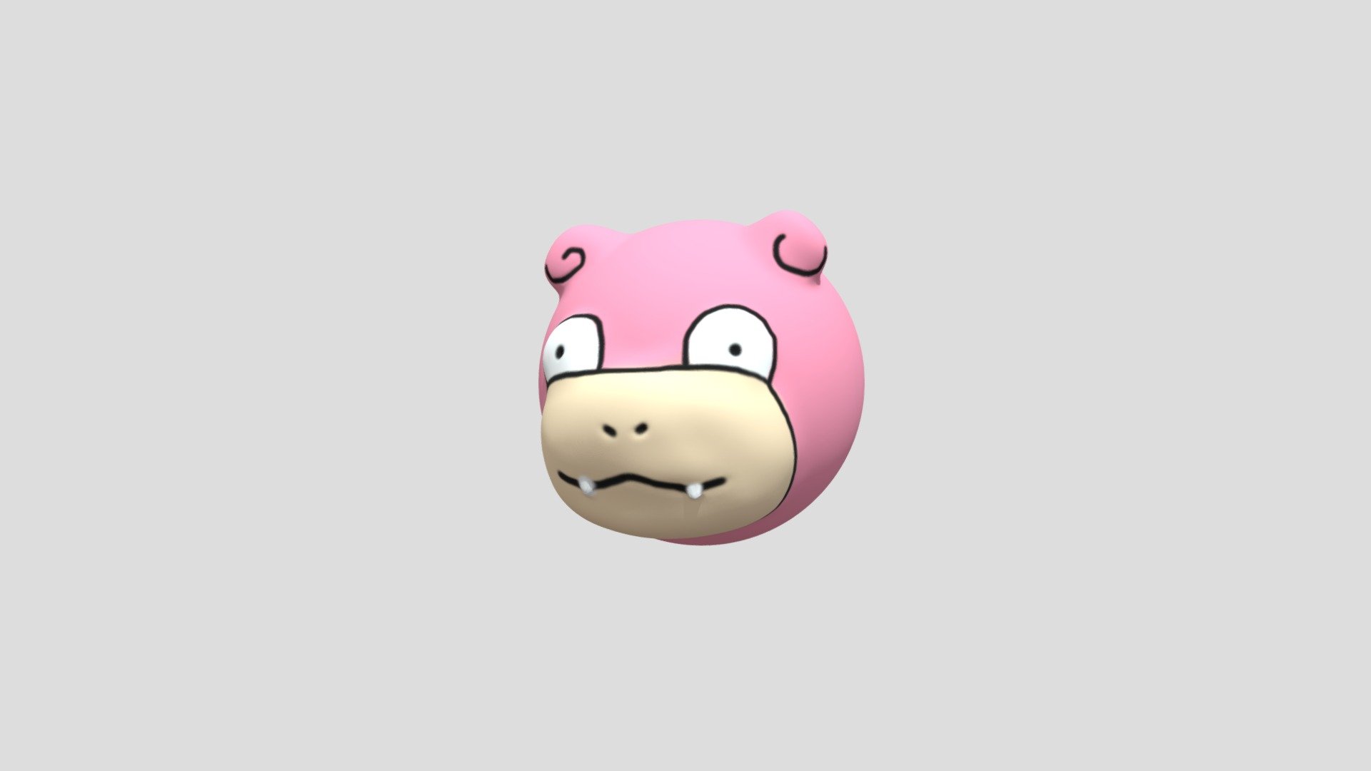 Slowpoke - Download Free 3D model by jasper.whitehouse [b460218 ...