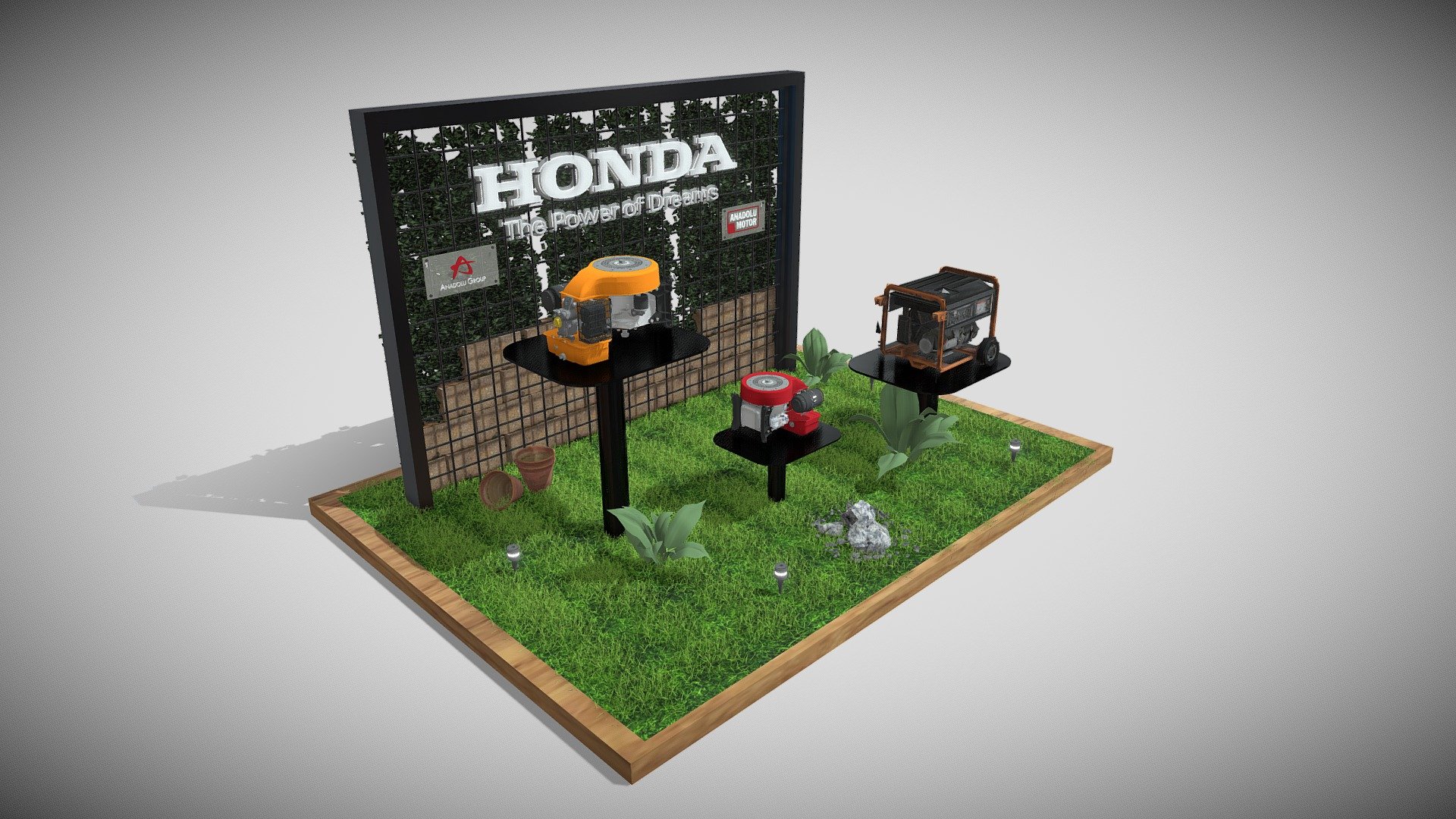 MINI_STAND2 - 3D model by fikirmod [b460481] - Sketchfab