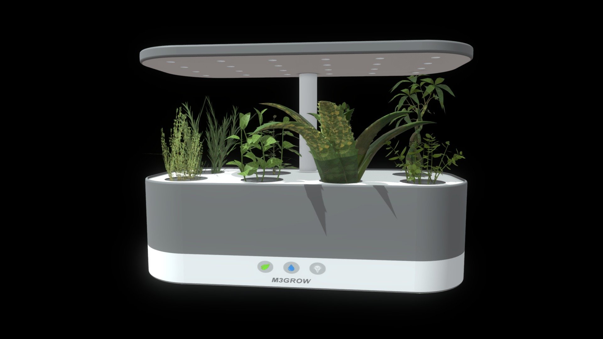 Hydroponics System - Download Free 3D model by m3org [b46083e] - Sketchfab
