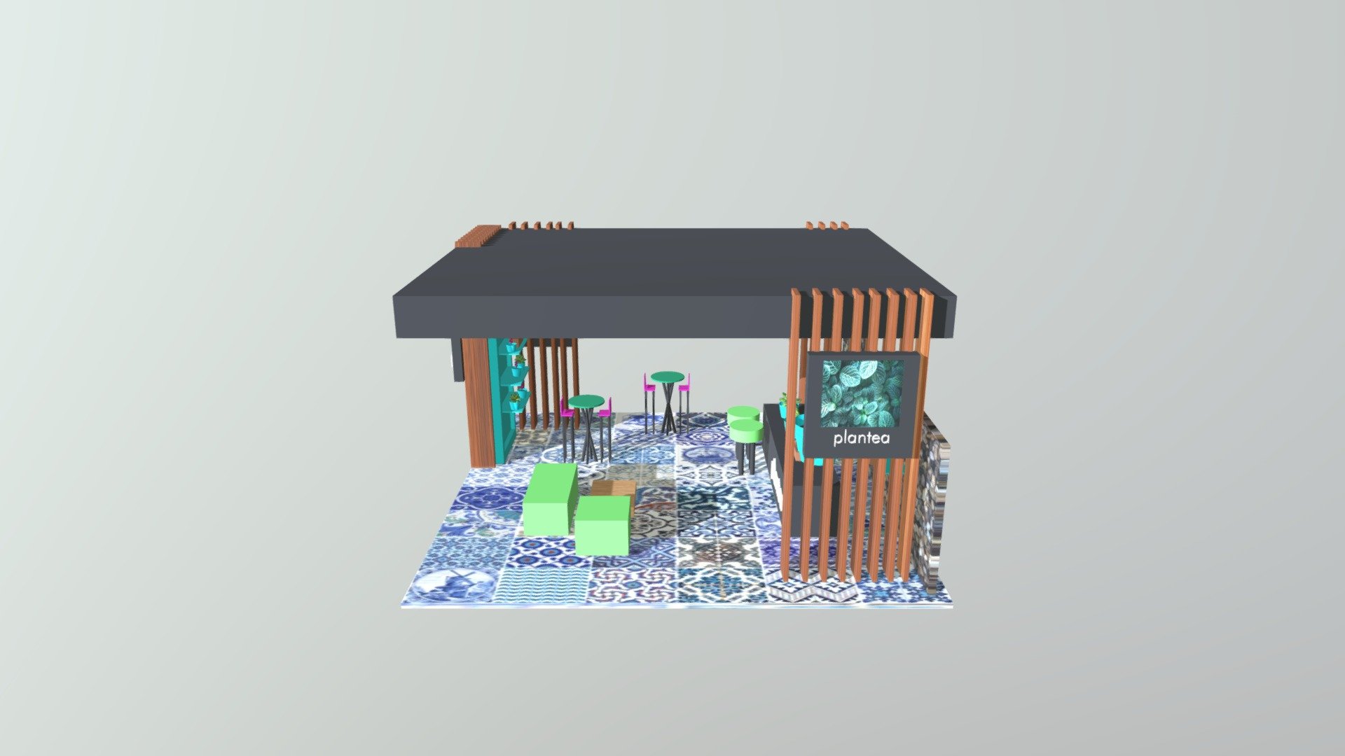 Stand - 3D model by jimenaconjota [b462db4] - Sketchfab