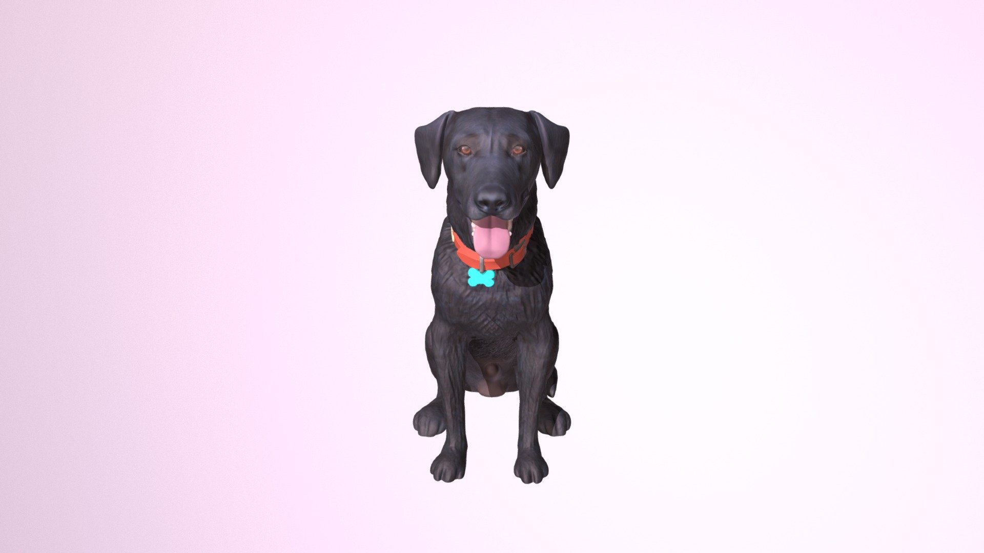 1802002 Charlie - Labrador - 3D model by Arty Lobster - Pet Sculptures ...