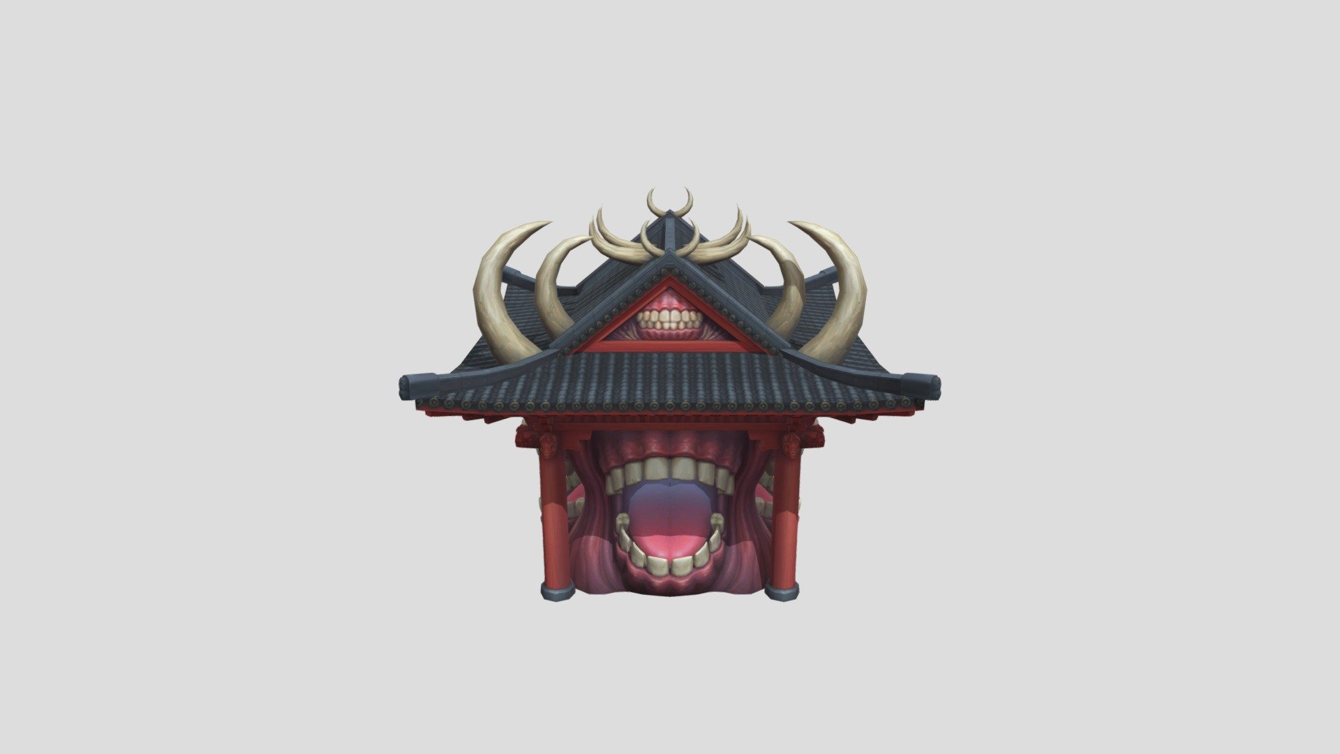 Malevolent Shrine by : o-DV89-o - 3D model by ulrickturpin20 (@Reposted ...