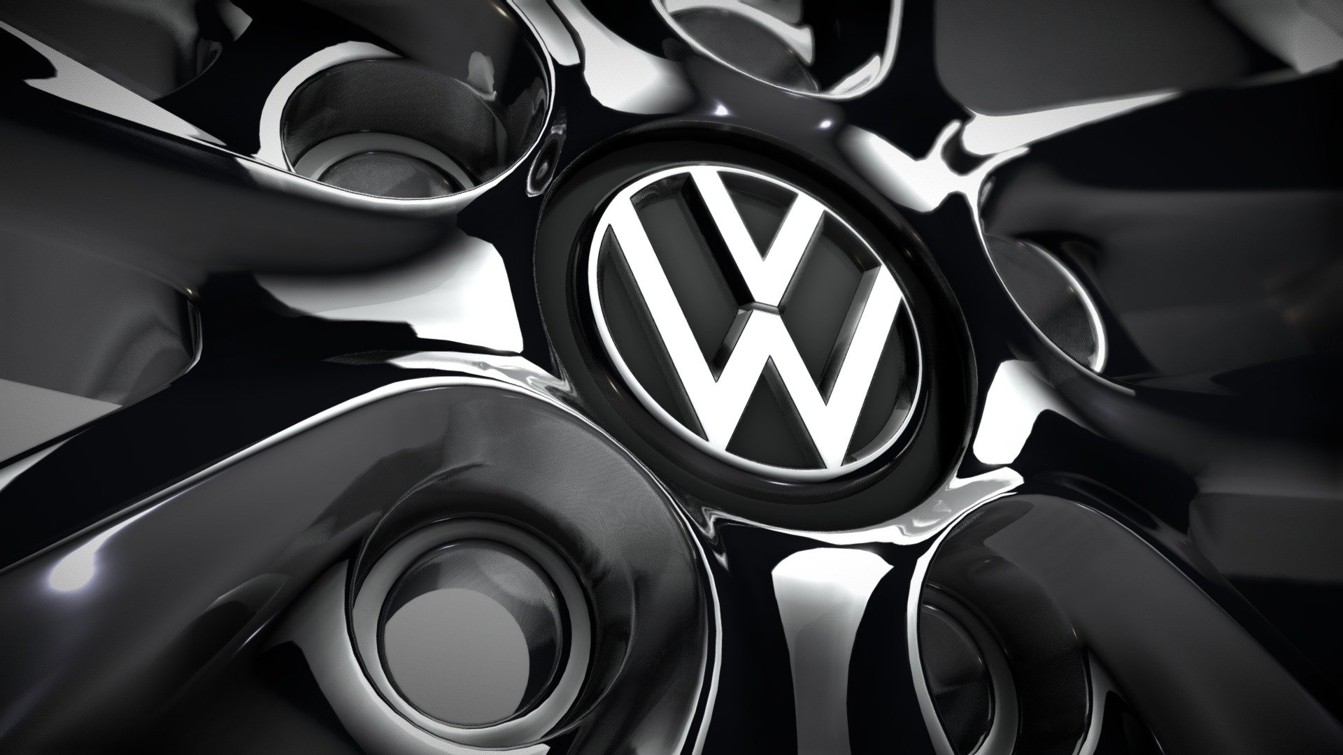 Volkswagen wheel rim (High-poly) - Download Free 3D model by Yannick ...