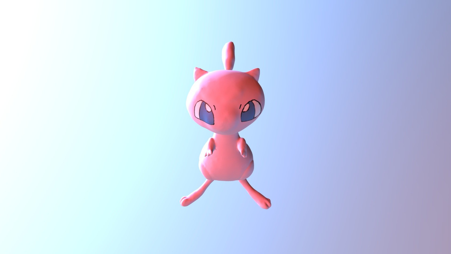 Mew - Download Free 3D model by Fong Chen (@fongchen) [b468780] - Sketchfab