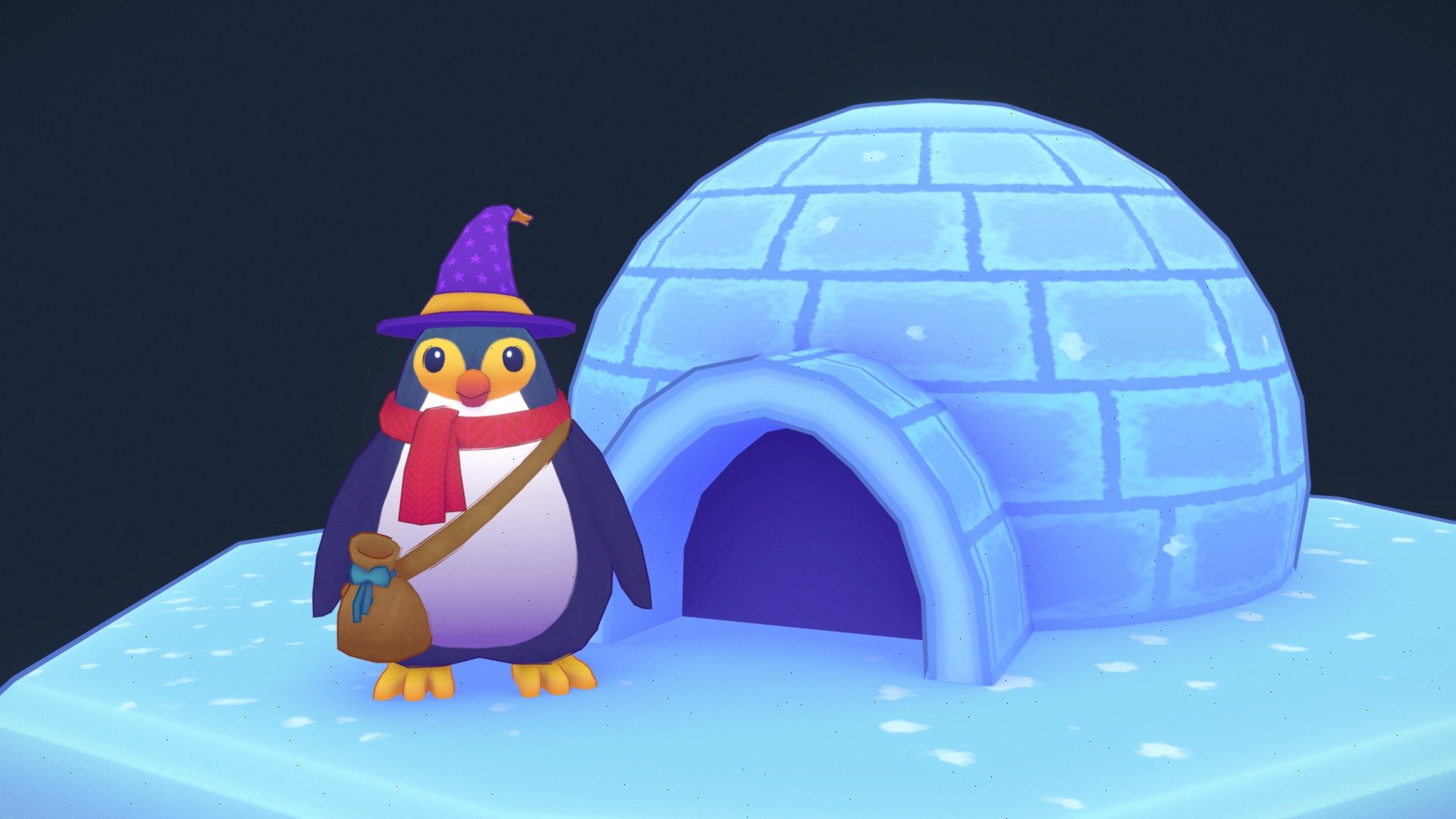 Penguin Village - 3D model by natela [b46908b] - Sketchfab
