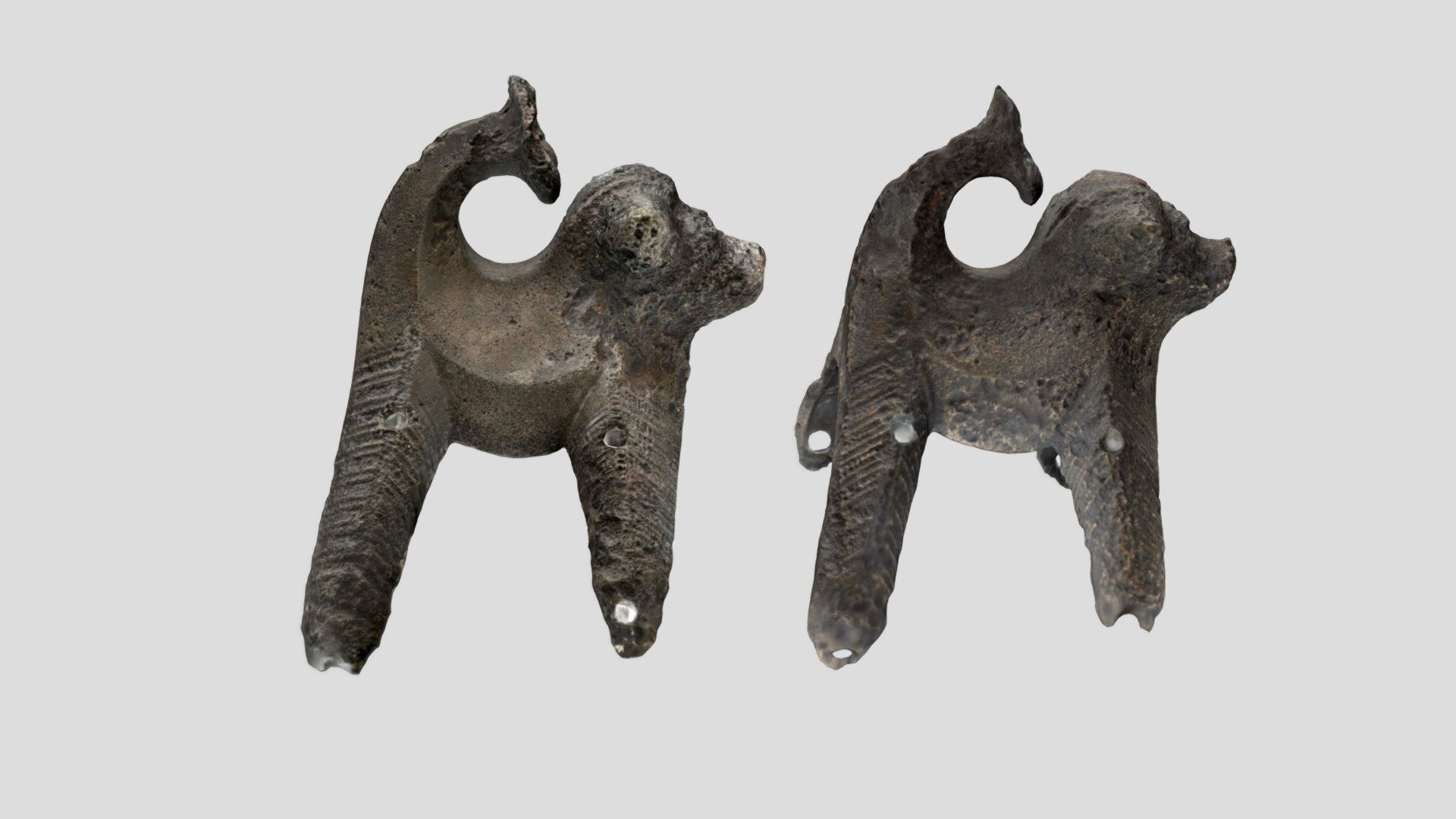 Bulbury Bulls Side by Side - 3D model by Beaminster Museum ...