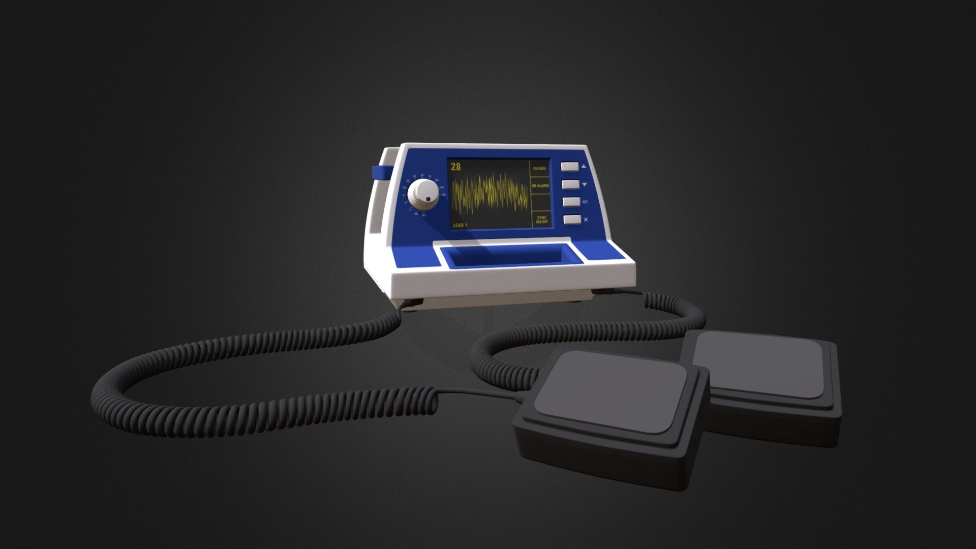 Defibrillator - Buy Royalty Free 3D model by cgaxis [b4690e8 ...