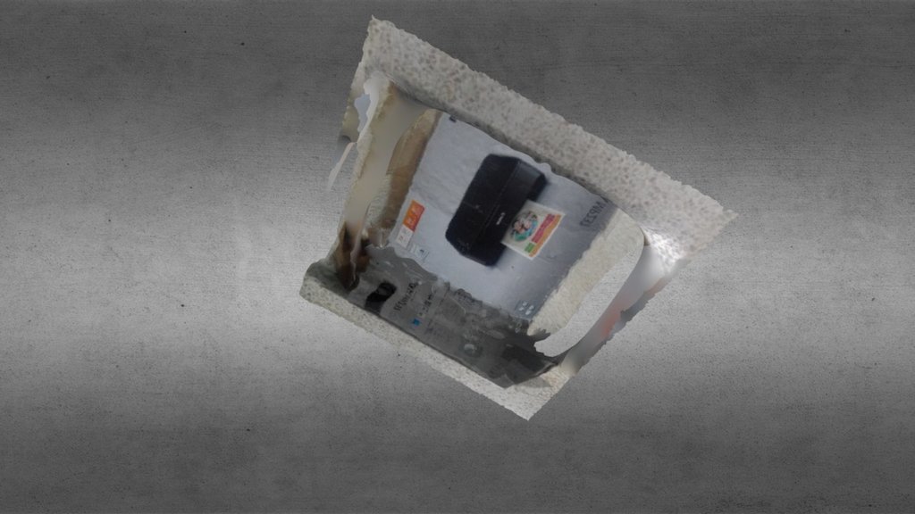 Example 2 (3d scan in model box mode) - 3D model by Taruna Ananda ...