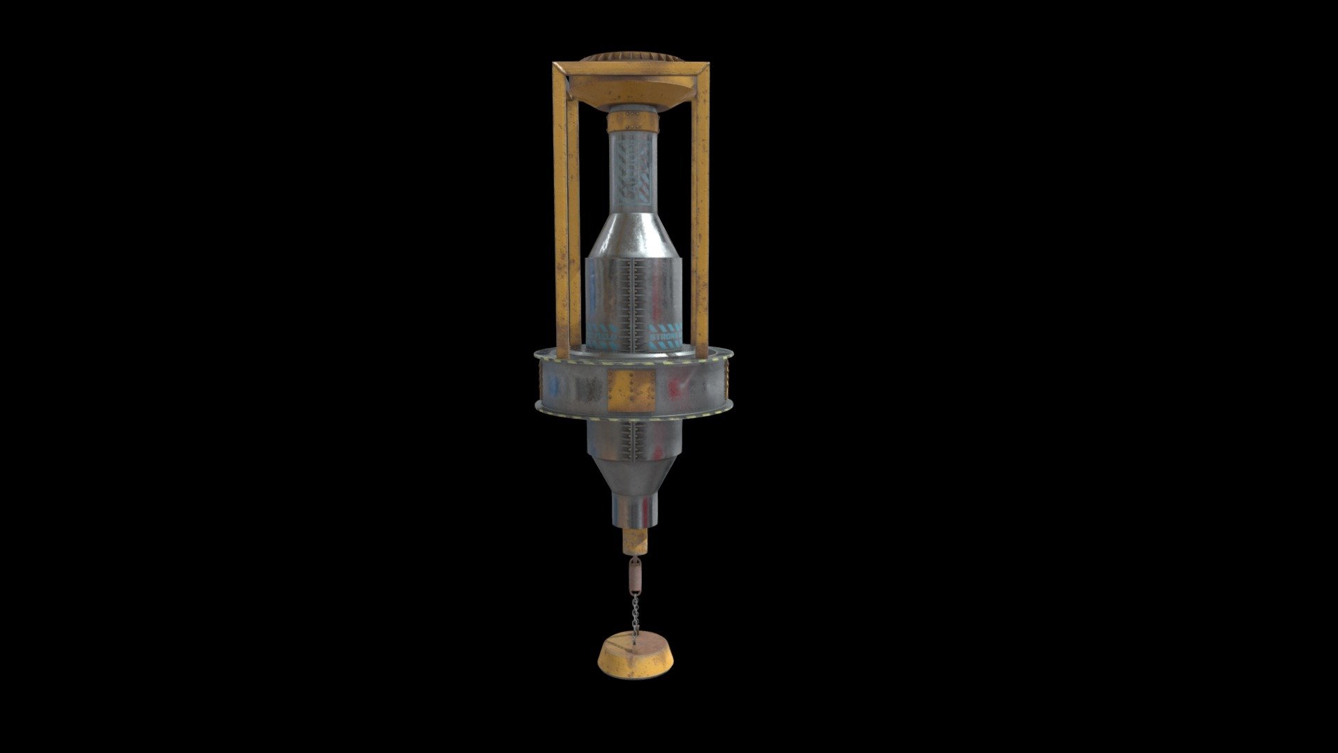 Magnetic Crane - 3D model by 3ddominator (@roughdominator) [b46a919 ...