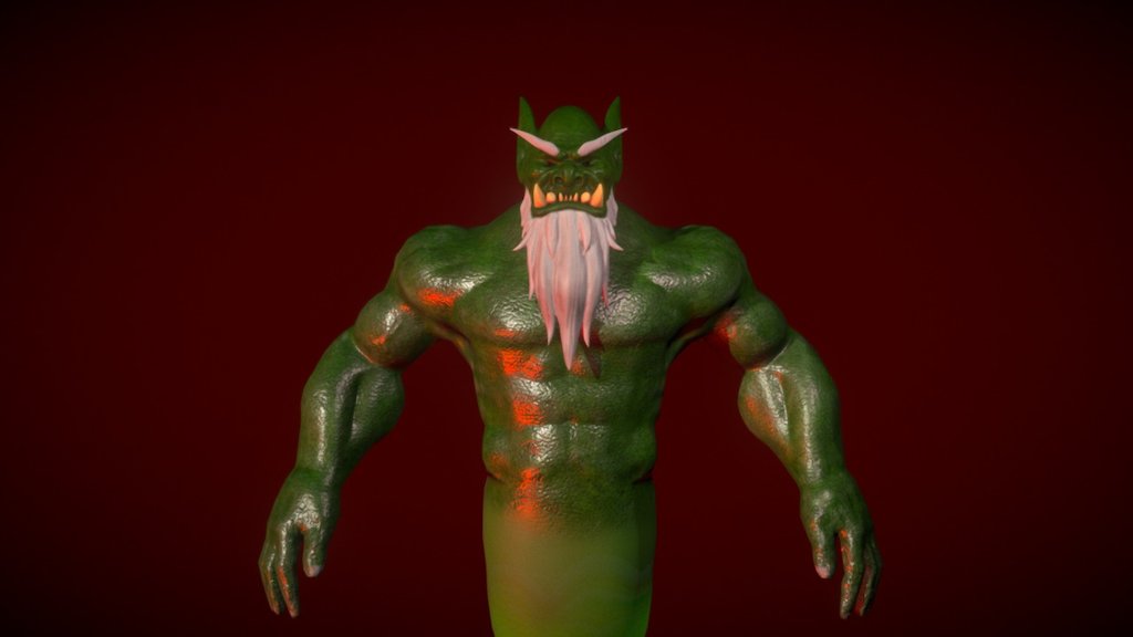 Samuro Djinn - 3D model by mandeau [b46ba2f] - Sketchfab