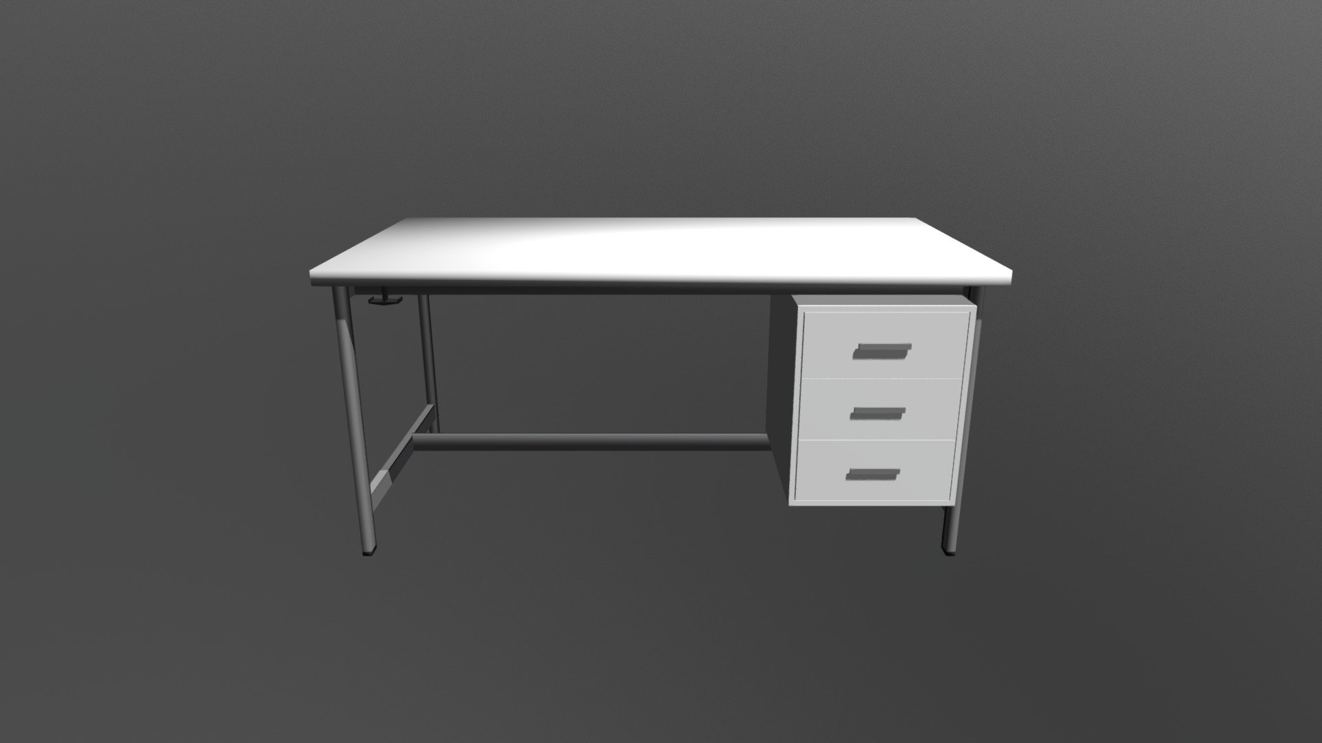 HPC #2 - Desk - 3D model by MickBrewer [b46ca3e] - Sketchfab