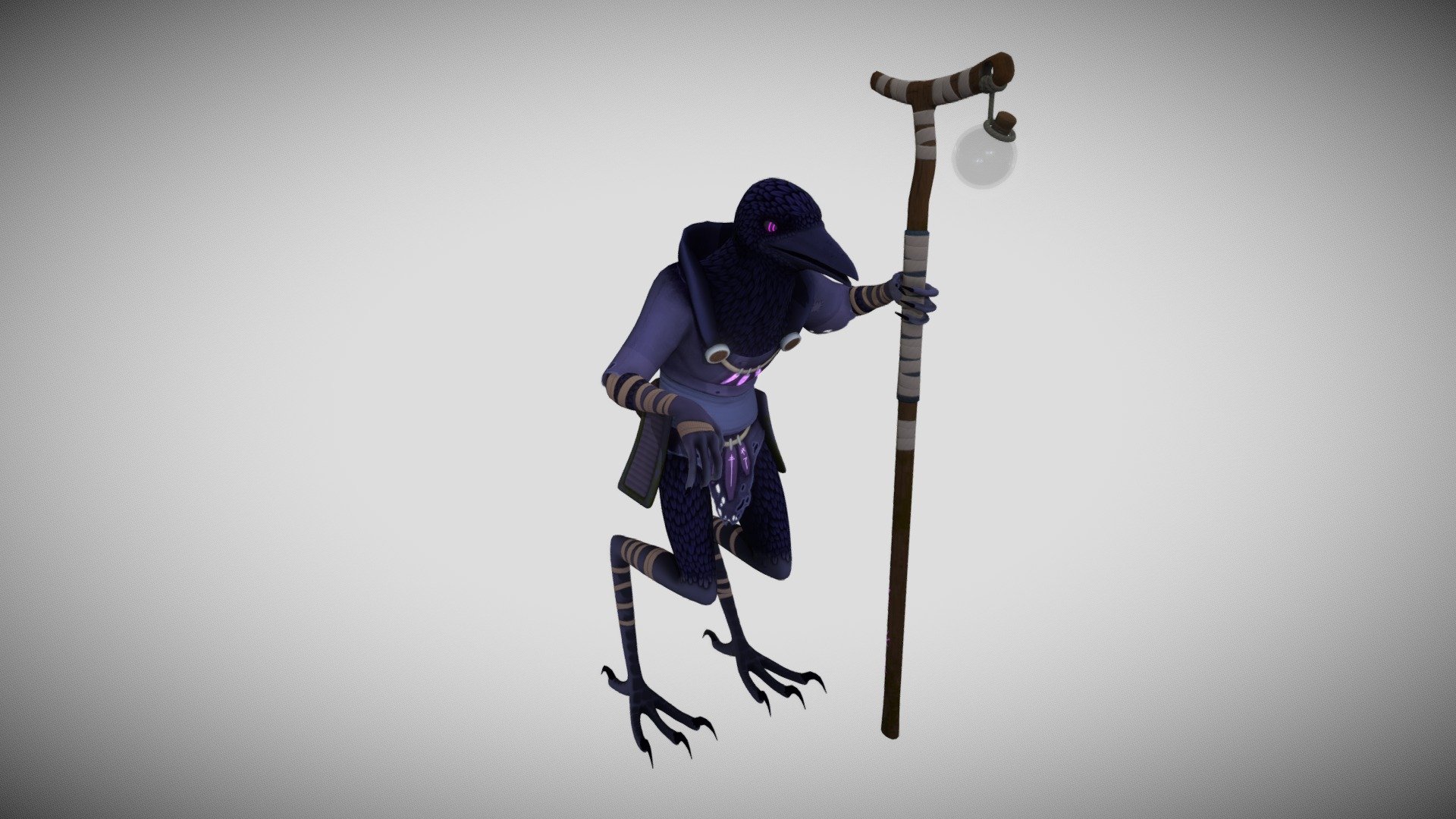 Raven Merchant - 3D model by veressdesigns [b46e475] - Sketchfab