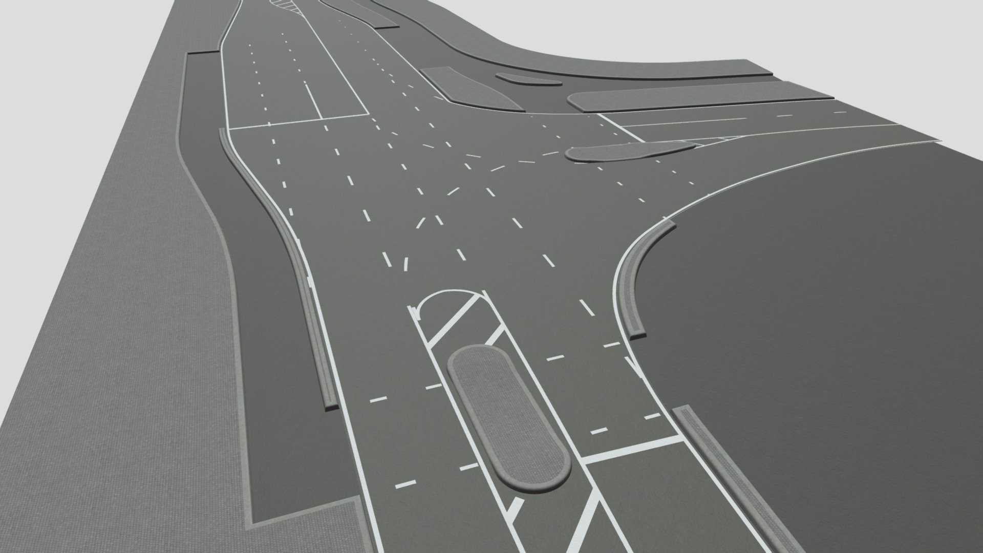 Street cross - 3D model by fervinas [b46f219] - Sketchfab