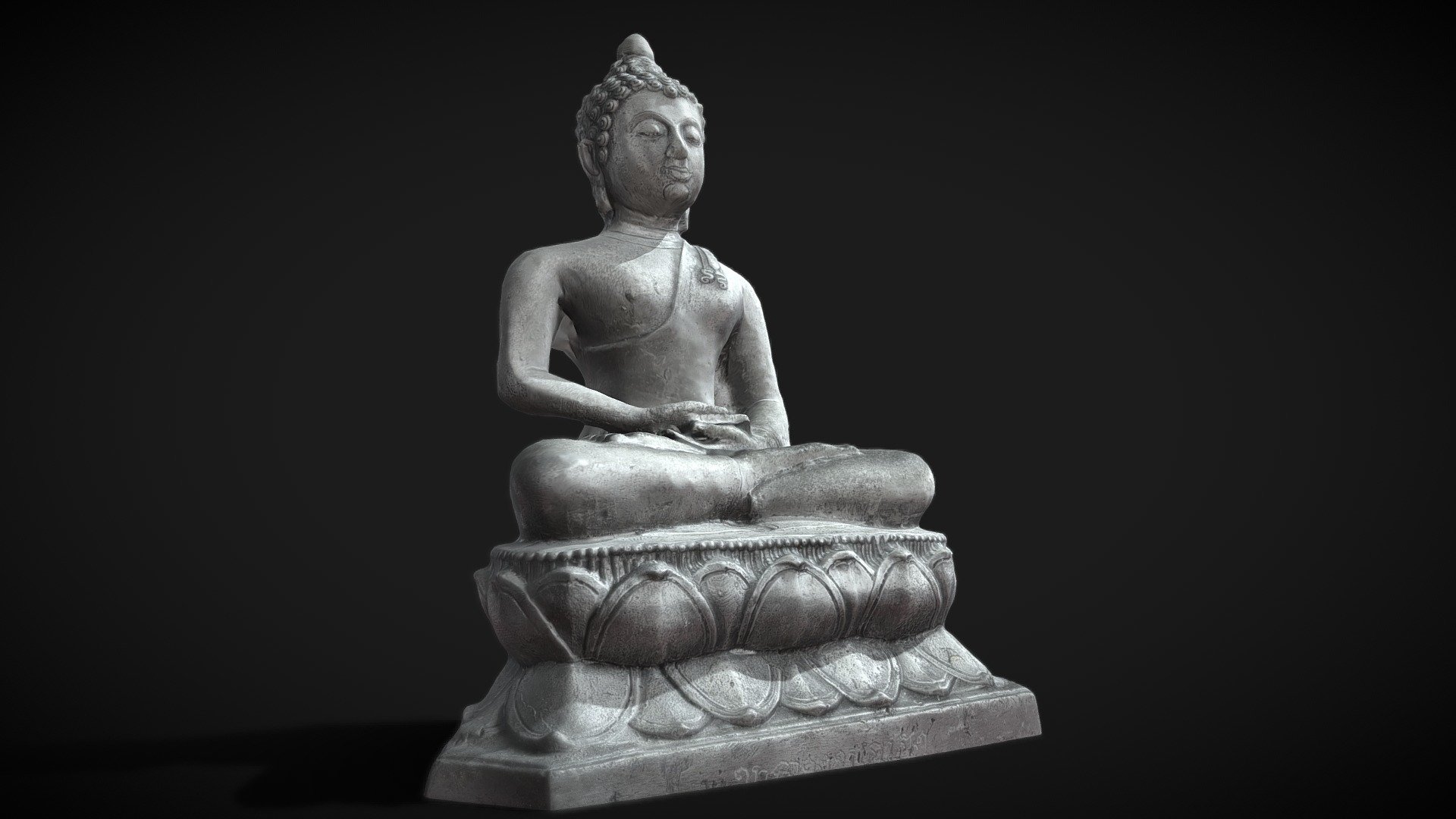 Buddha 28 - Buy Royalty Free 3D model by KimtueKP [b4700b1] - Sketchfab ...