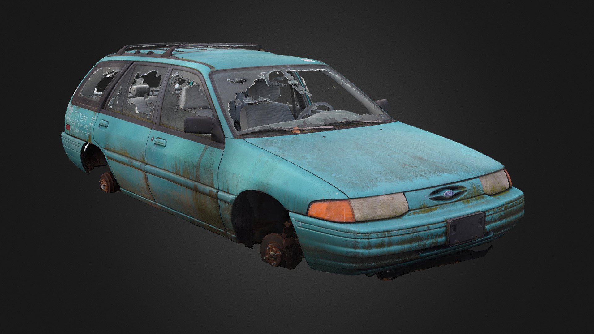 1994-1996 Escort wagon [Scan] - 3D model by Rush_Freak [b471057 ...