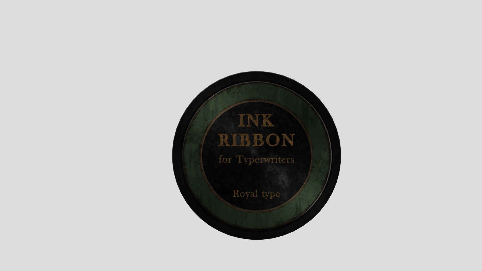 INK RIBBON Resident Evil - Download Free 3D model by s98III ...