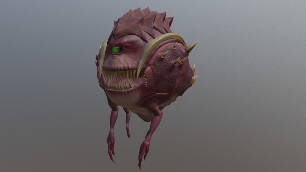 Cacodemon - 3D model by beesknees [b472134] - Sketchfab