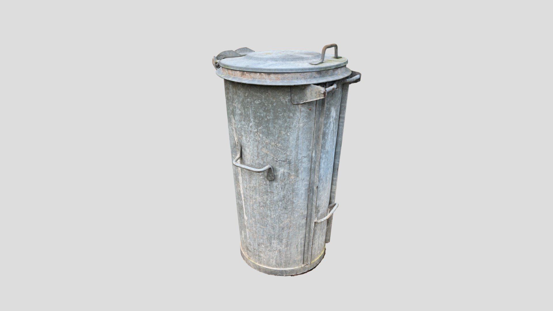 Garbage can - 3D model by engalunda [b4734de] - Sketchfab