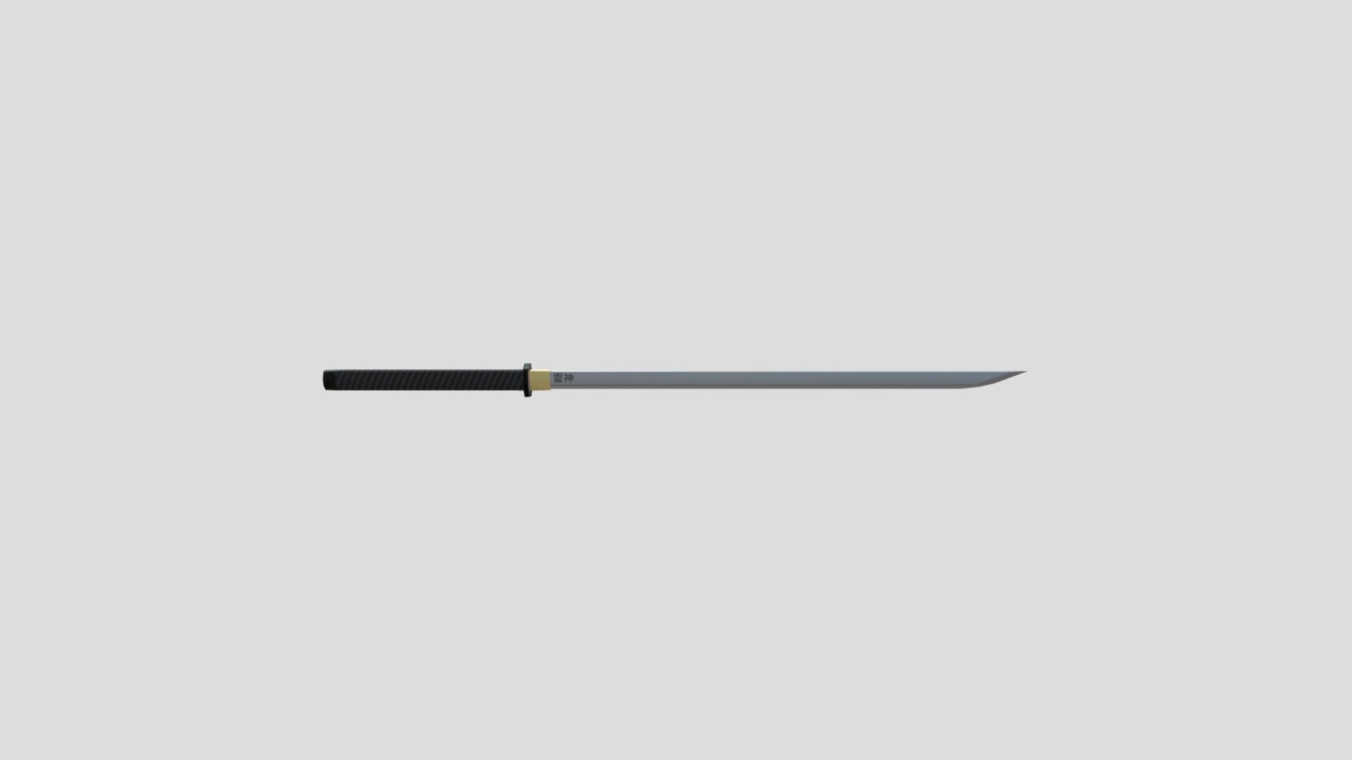 Ninjato - 3D model by Robert Bernardez (@rbernardez) [b473635] - Sketchfab