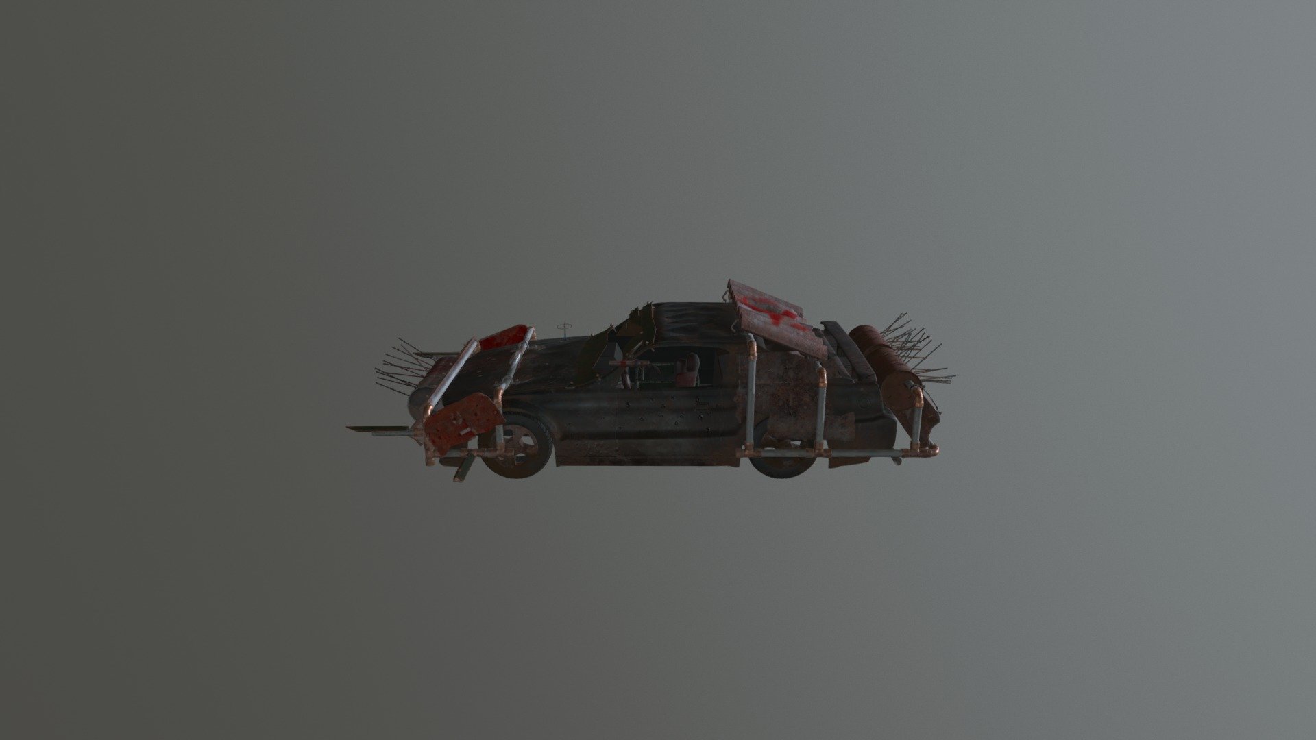 Post Apocalyptic Car 3 - 3D model by Louis003 [b473768] - Sketchfab