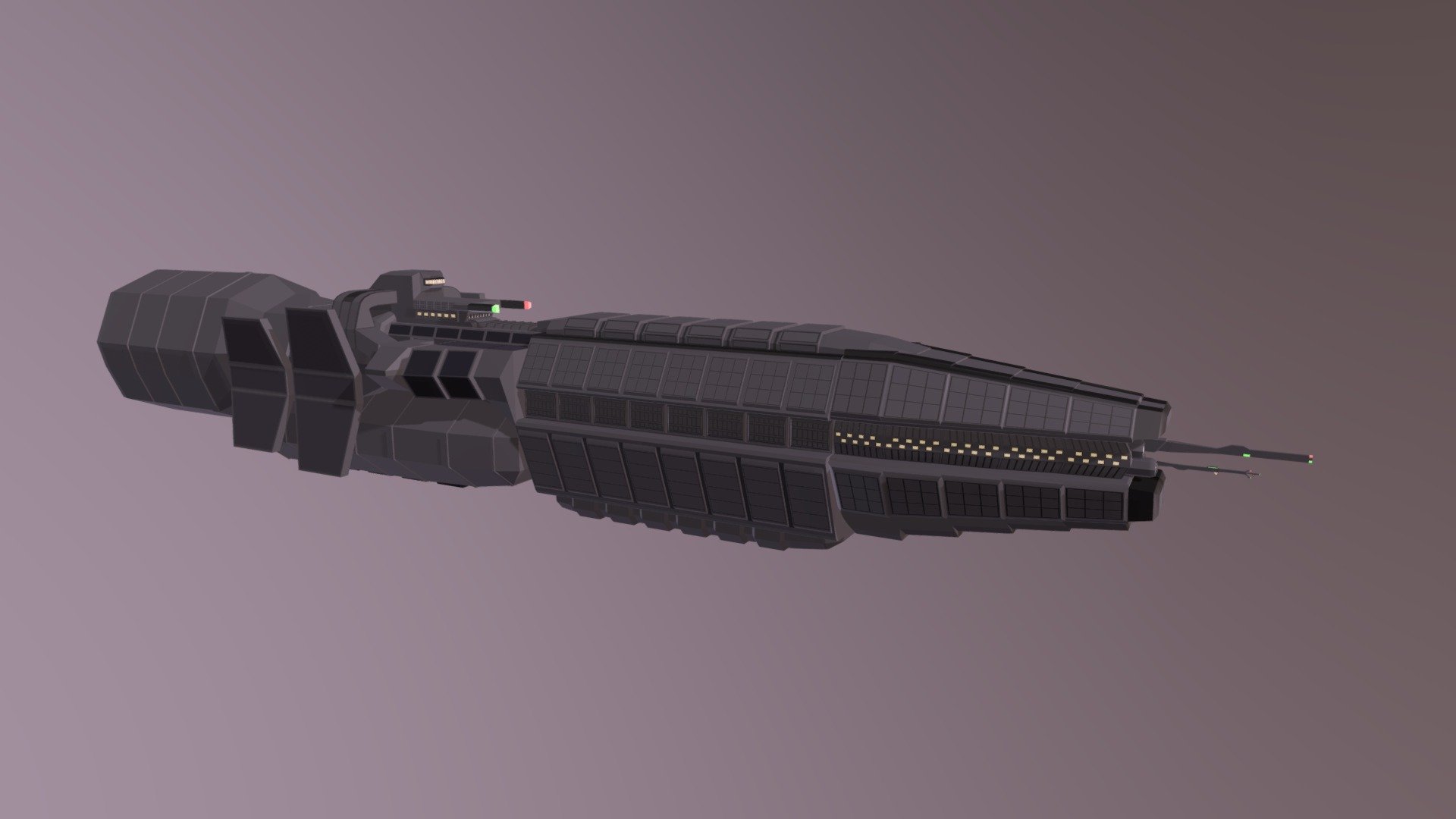 Intruder Invasion Spaceship - 3D model by matzenino [b473e87] - Sketchfab