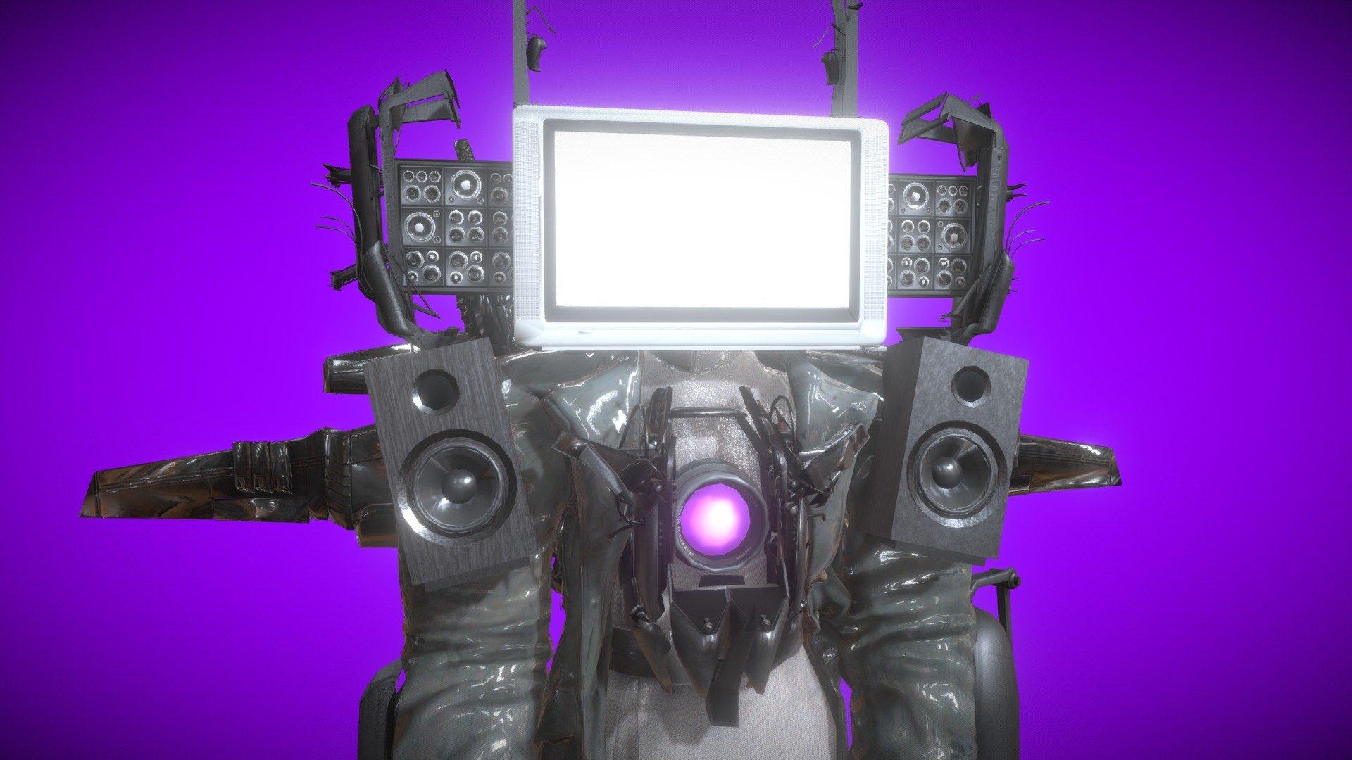 Titan TV Man ultra - Download Free 3D model by photon (that one larry ...