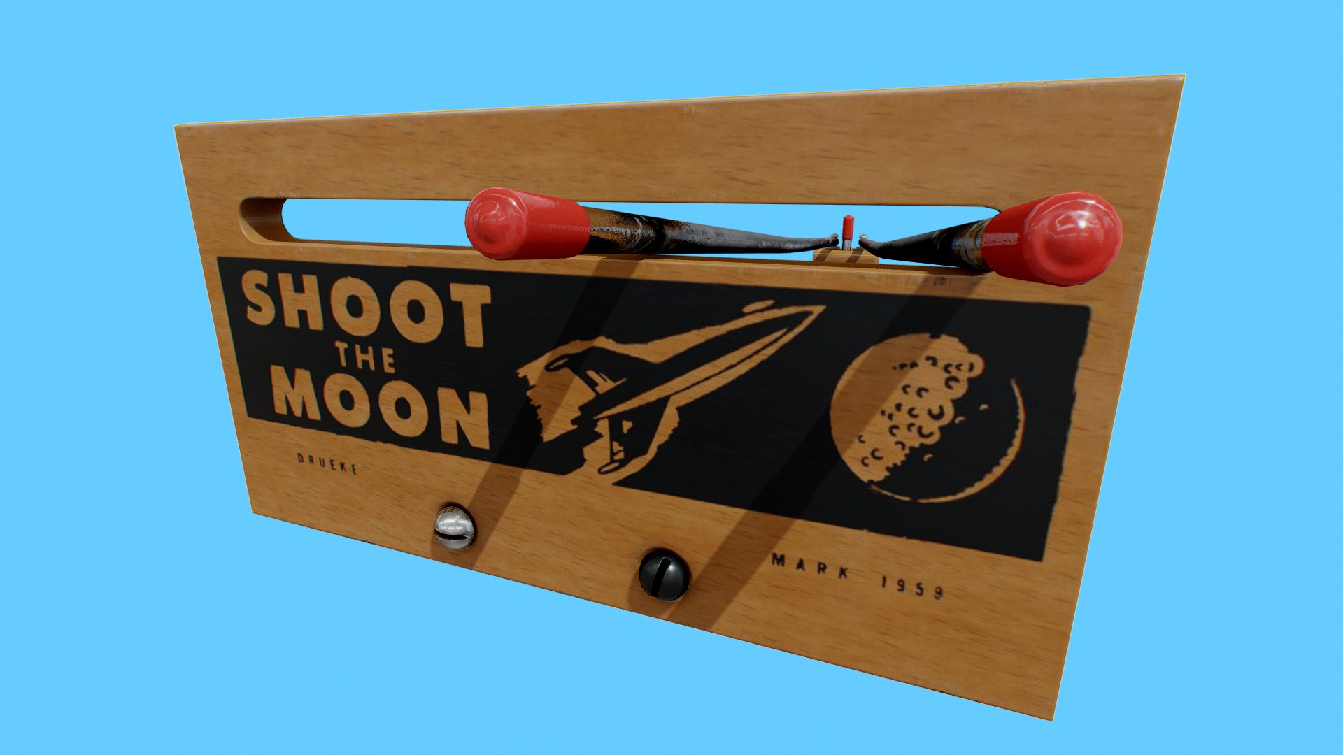 Shoot The Moon - 3D model by Grand Rapids Public Museum (@grpm ...