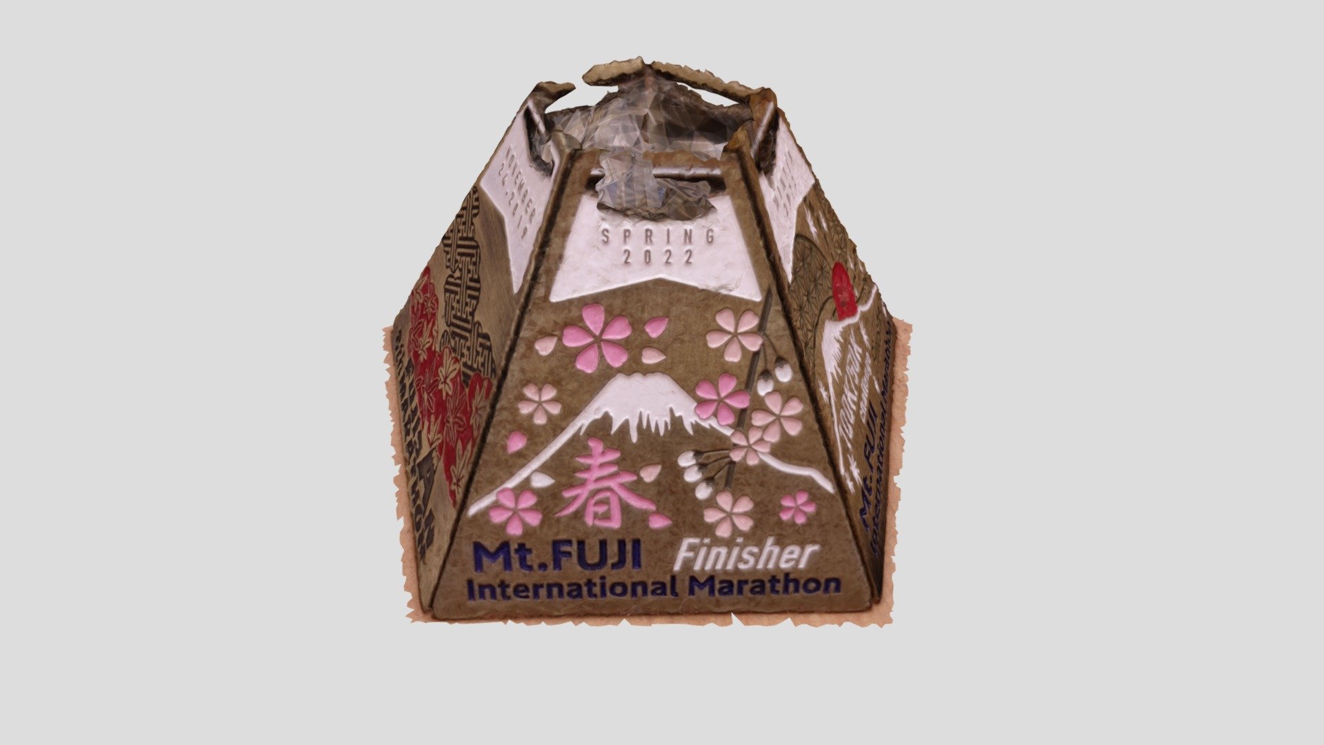 Fuji Marathon Finish Medal x 5 - 3D model by Patrick NG (@ngkf ...