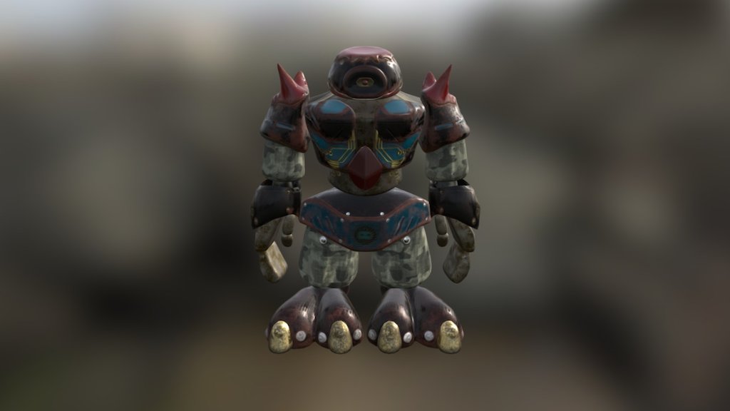The Guardian - 3D model by Kevin Mitchell (@kmitchell.12catblackstudios ...
