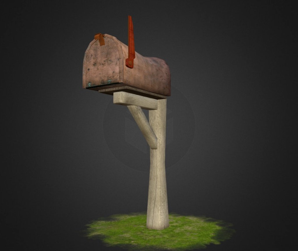 mail box - 3D model by yuangrave [b478226] - Sketchfab