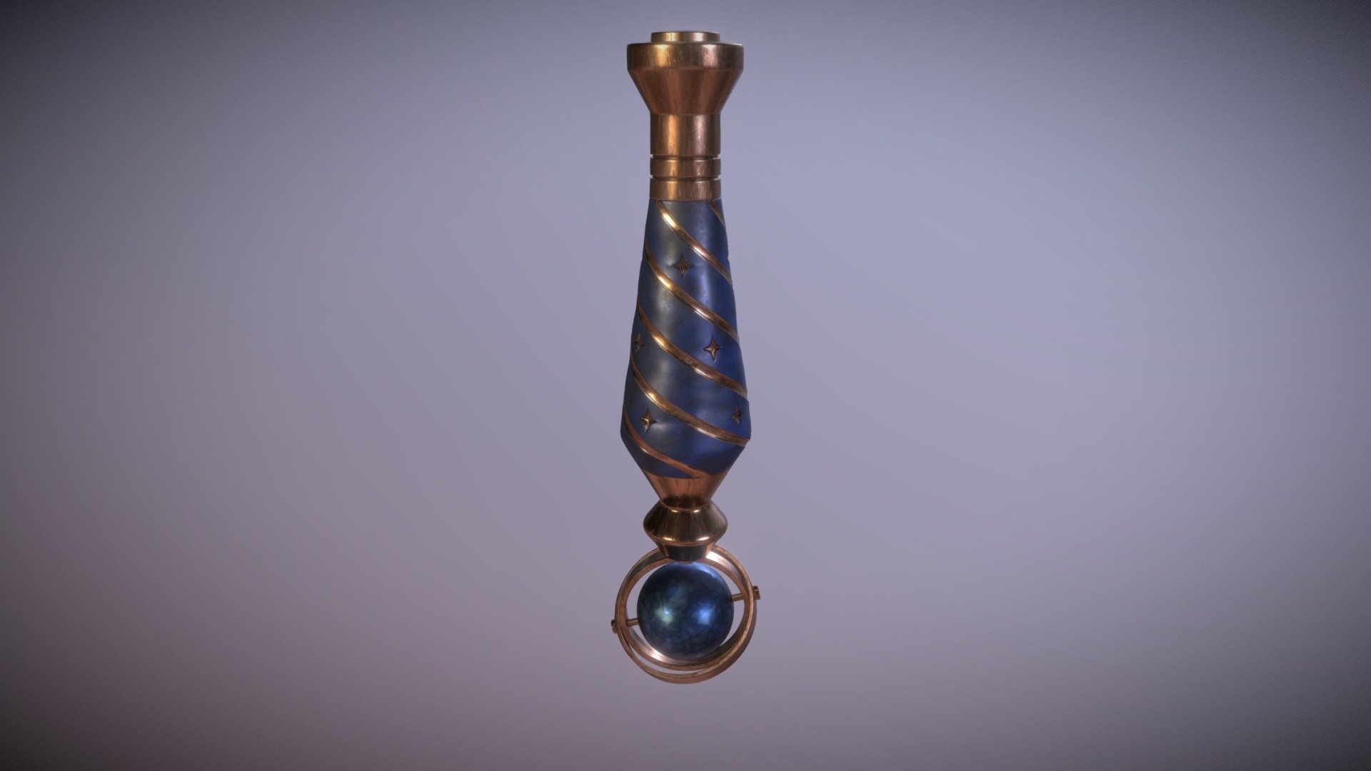 Celestial Wand Handle - Download Free 3D model by Furkan Bilici ...