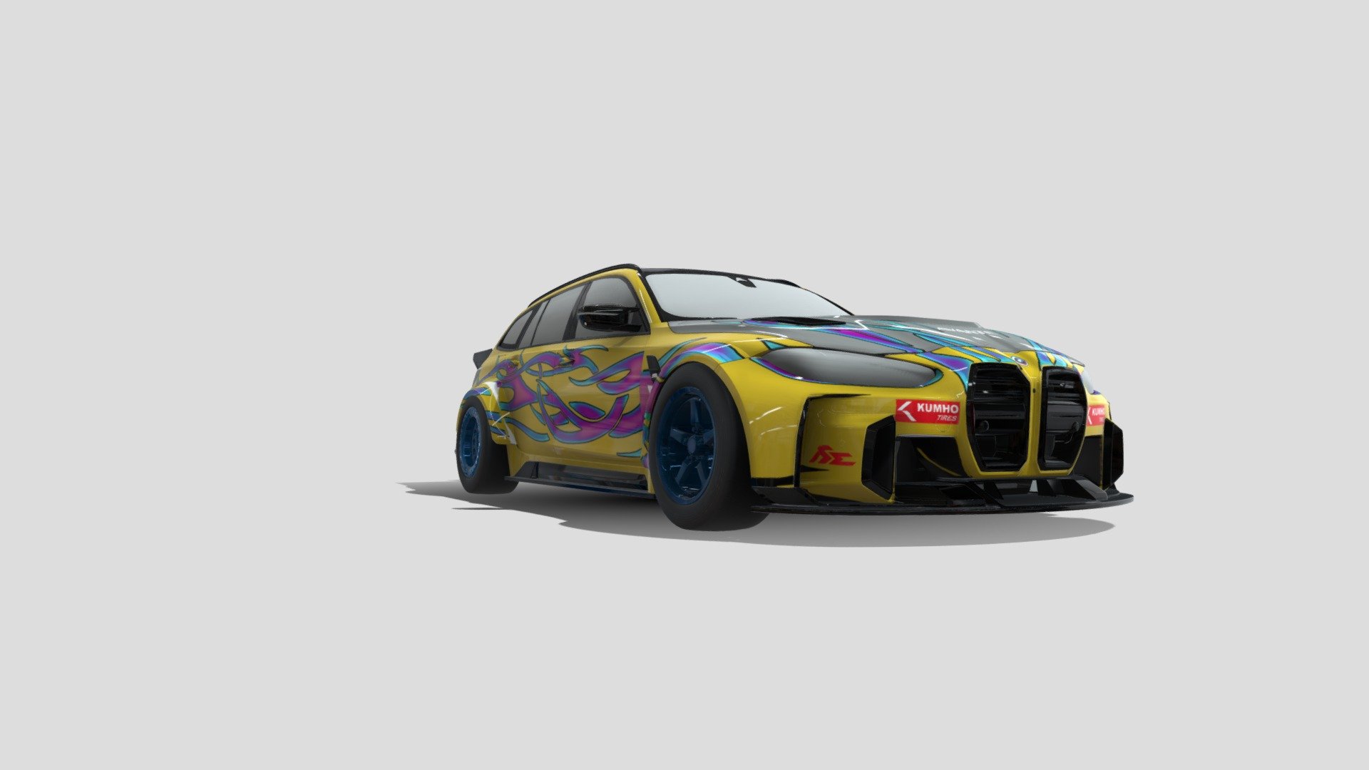 NFS UNBOUND BMW M3 TOURING DLC DRAG - Download Free 3D model by SoMeOnE ...
