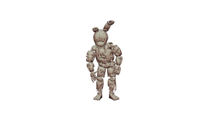 Fnaf3springtrap 3D models - Sketchfab
