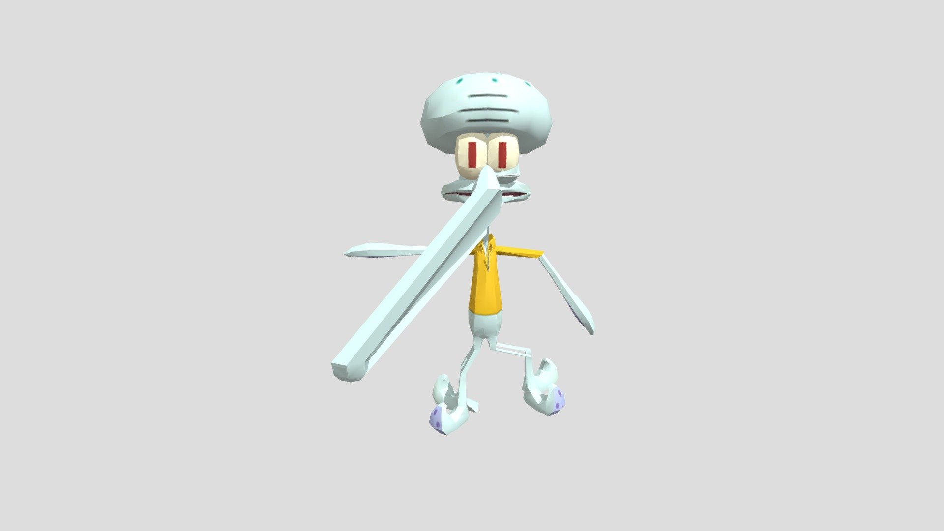 Its Messed Up Squidward Time - Download Free 3D model by amyluvzrob ...