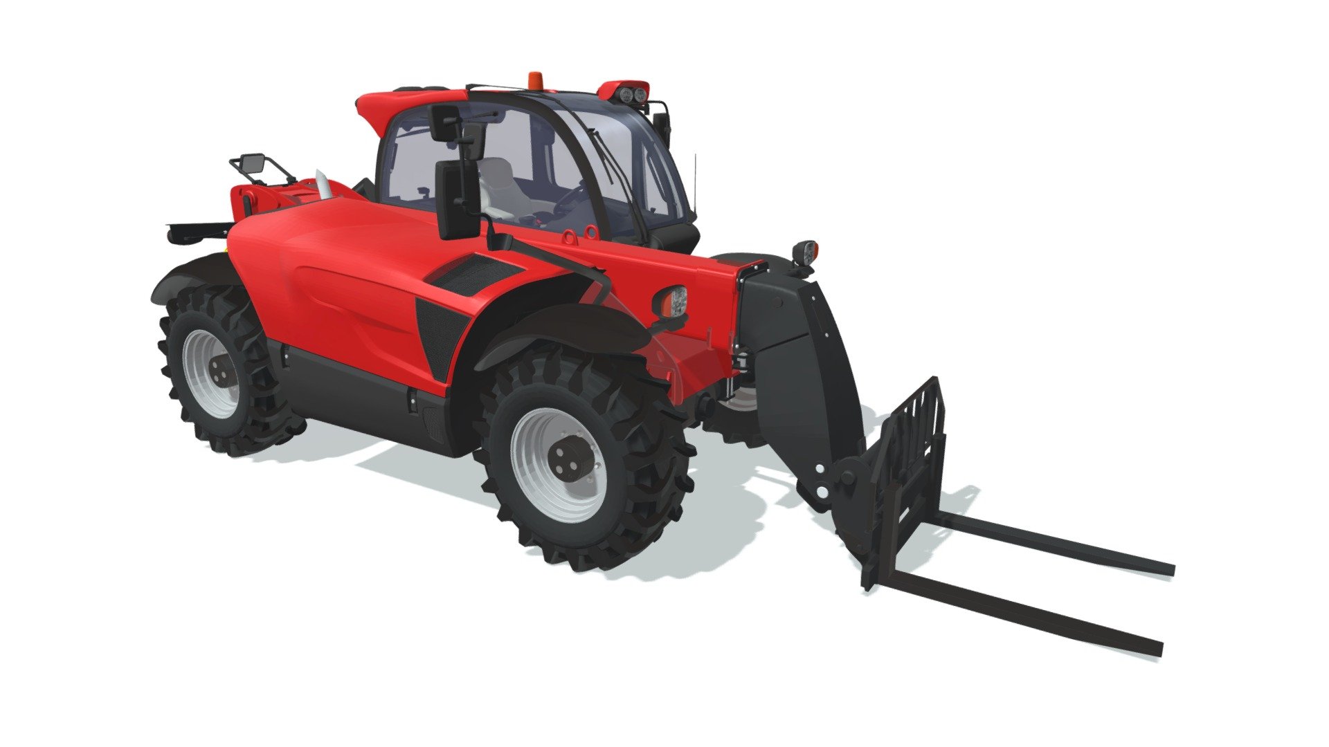 3D Telescopic Telehandler - Buy Royalty Free 3D model by 3DHorse ...