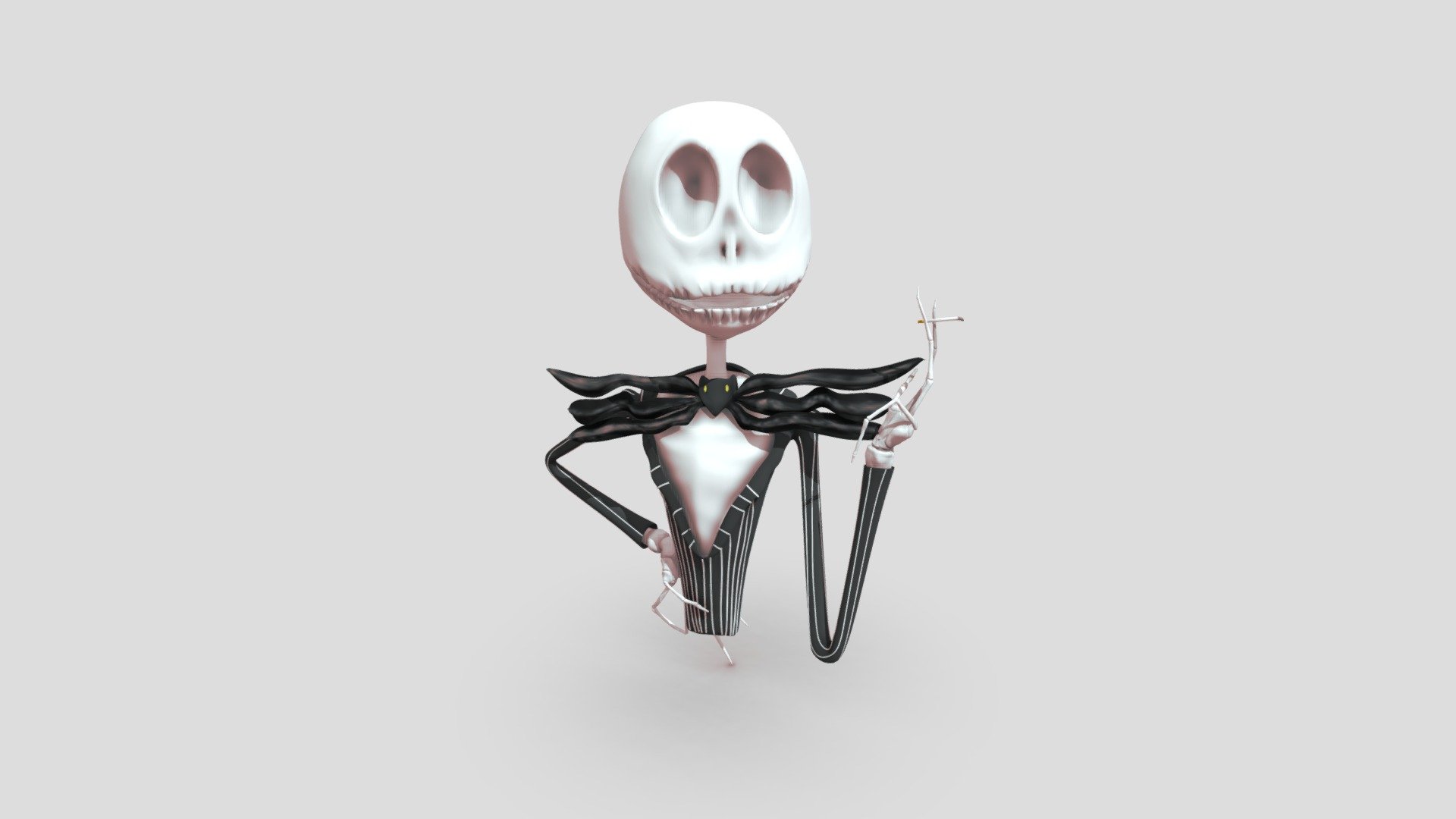 Jack Skeleton - 3D model by Xupii [b4821fc] - Sketchfab
