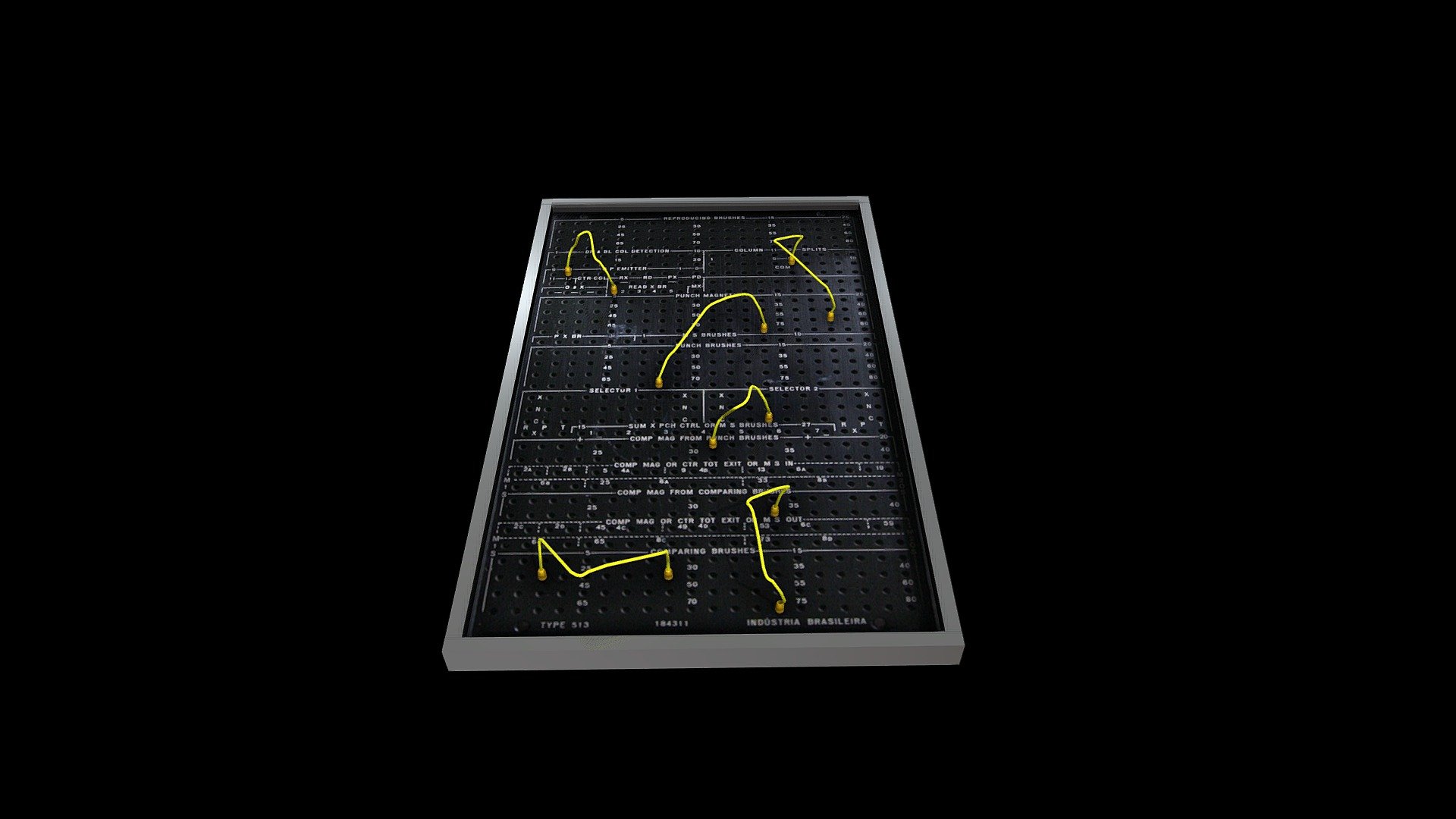 Plugboard - "Ancient" Coding - Download Free 3D model by ...