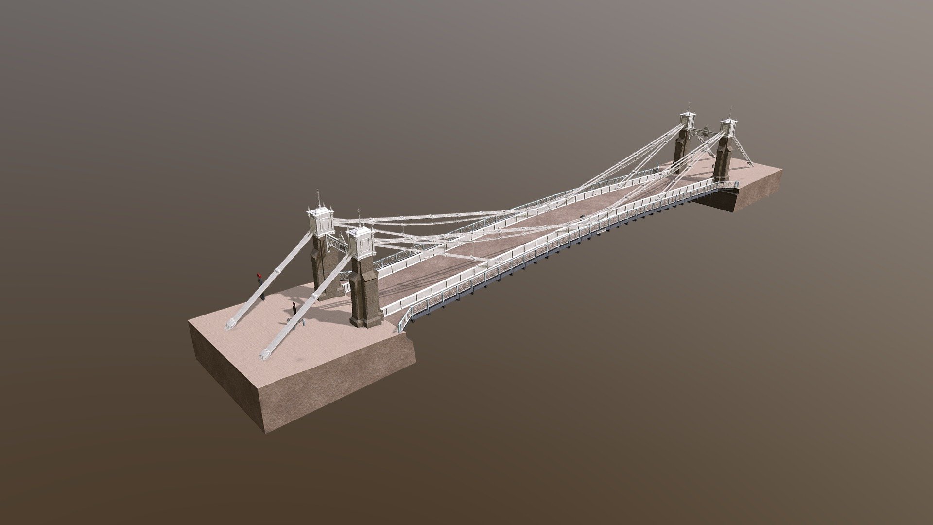 Cavenagh Bridge - 3D model by National Heritage Board (@nhbheritage ...