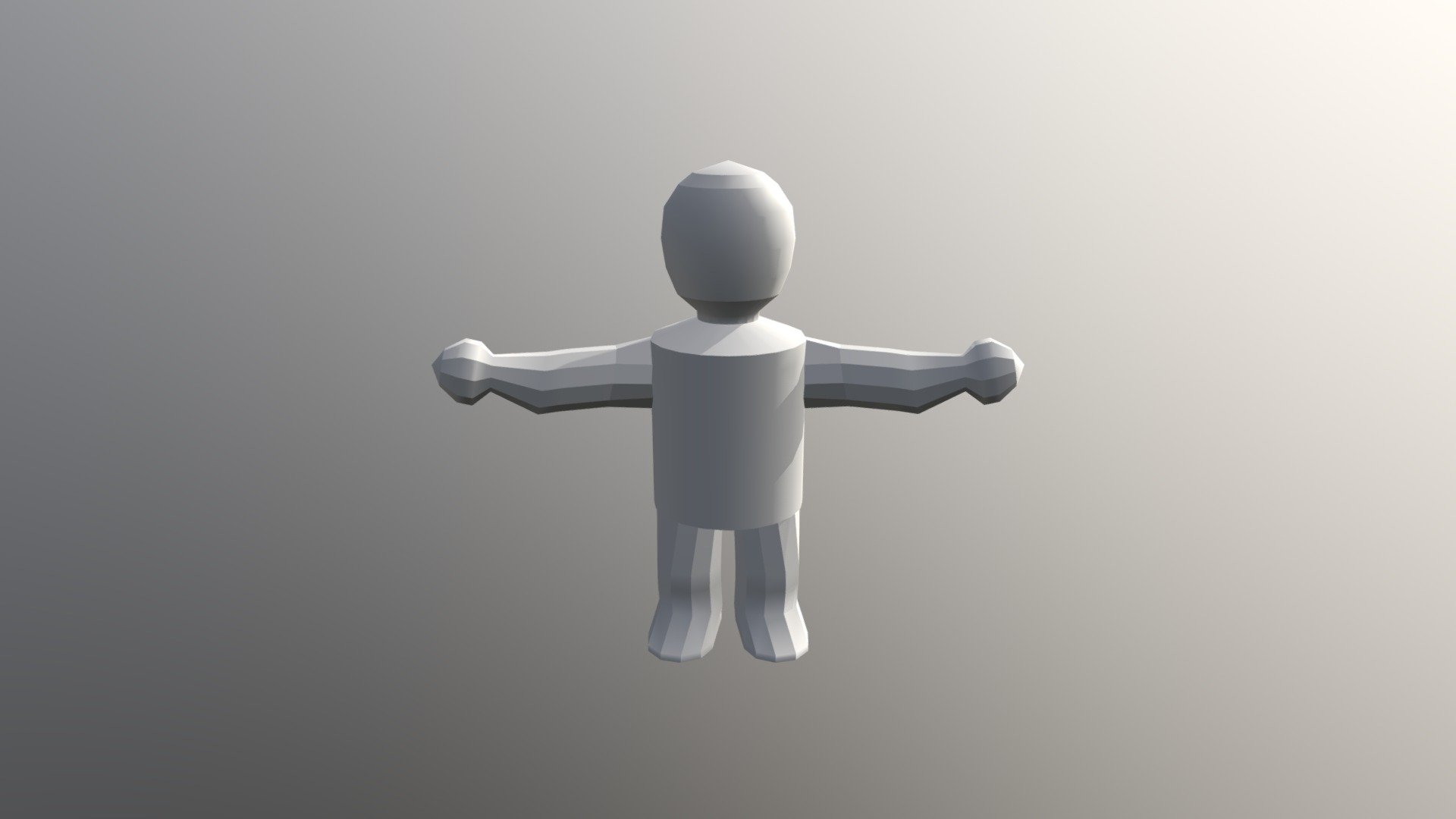 Simple Humanoid - 3D model by KNSchool3D [b48661c] - Sketchfab