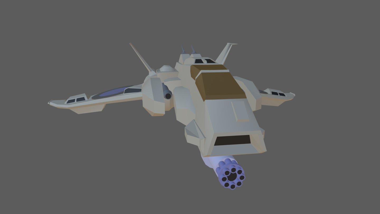 Defender - Download Free 3D model by Shmupfreak (@countdowntozero ...