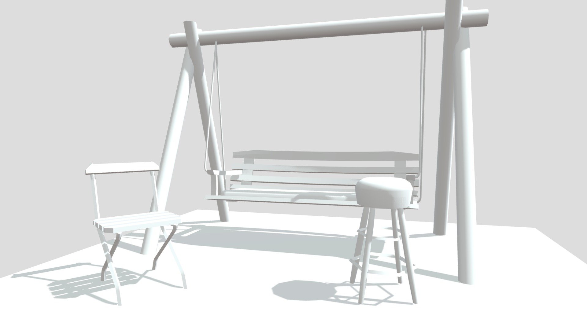 By The Ocean - 3 Simple props - 3D model by laura.kempenaers [b48782d ...
