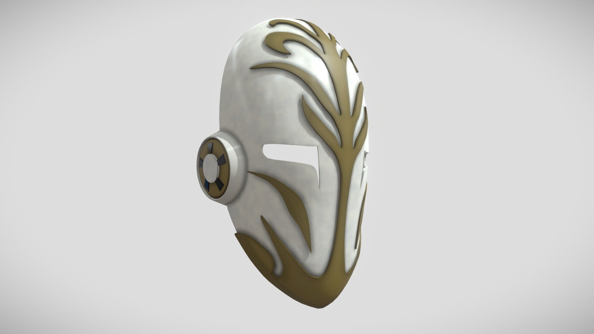 Jedi Temple Guard Mask - 3D model by Hashbrown5 [b48847d] - Sketchfab