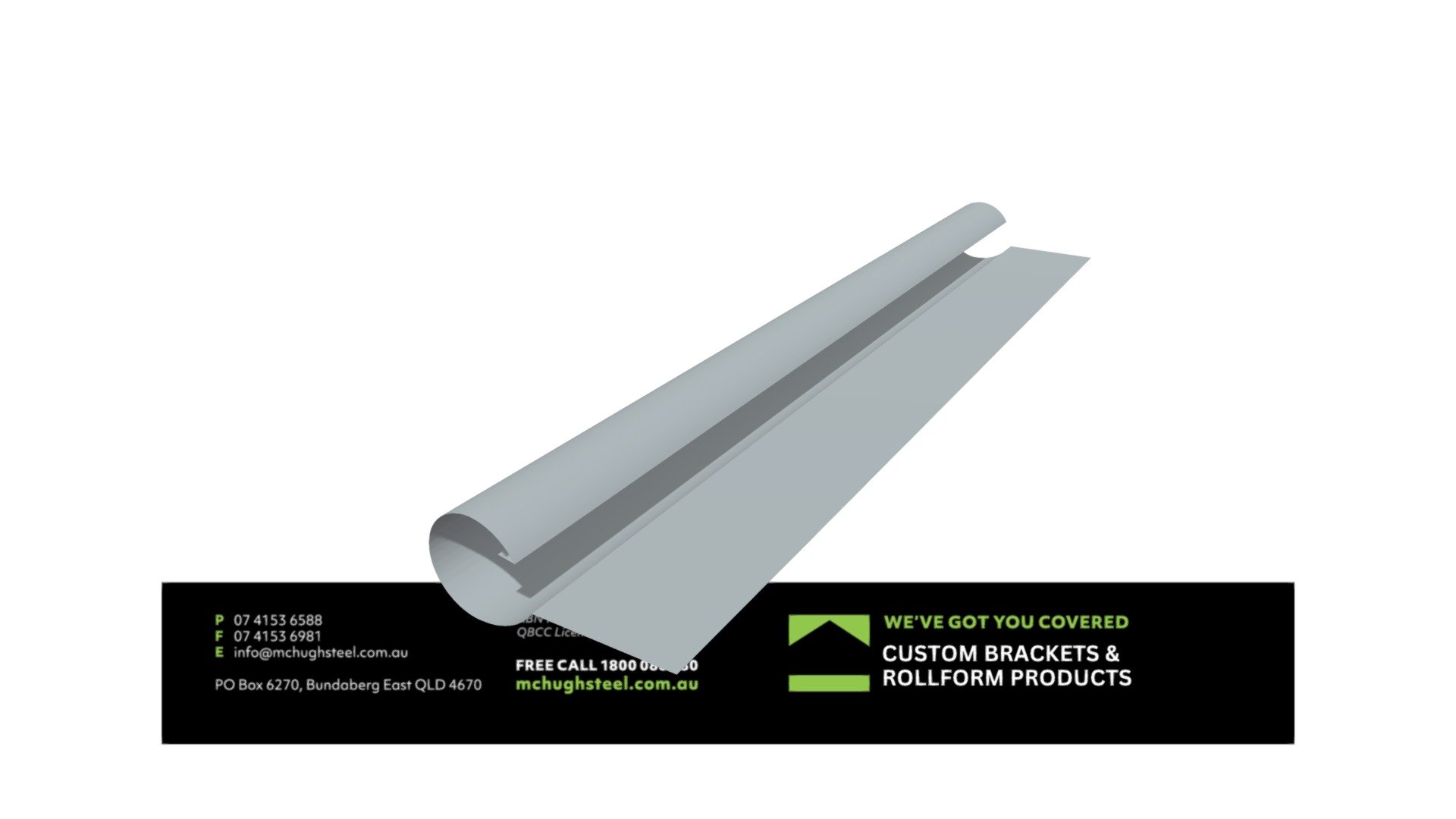 GRBG Gable Roll Bluegum - 3D model by mchughsteel [b4885ed] - Sketchfab