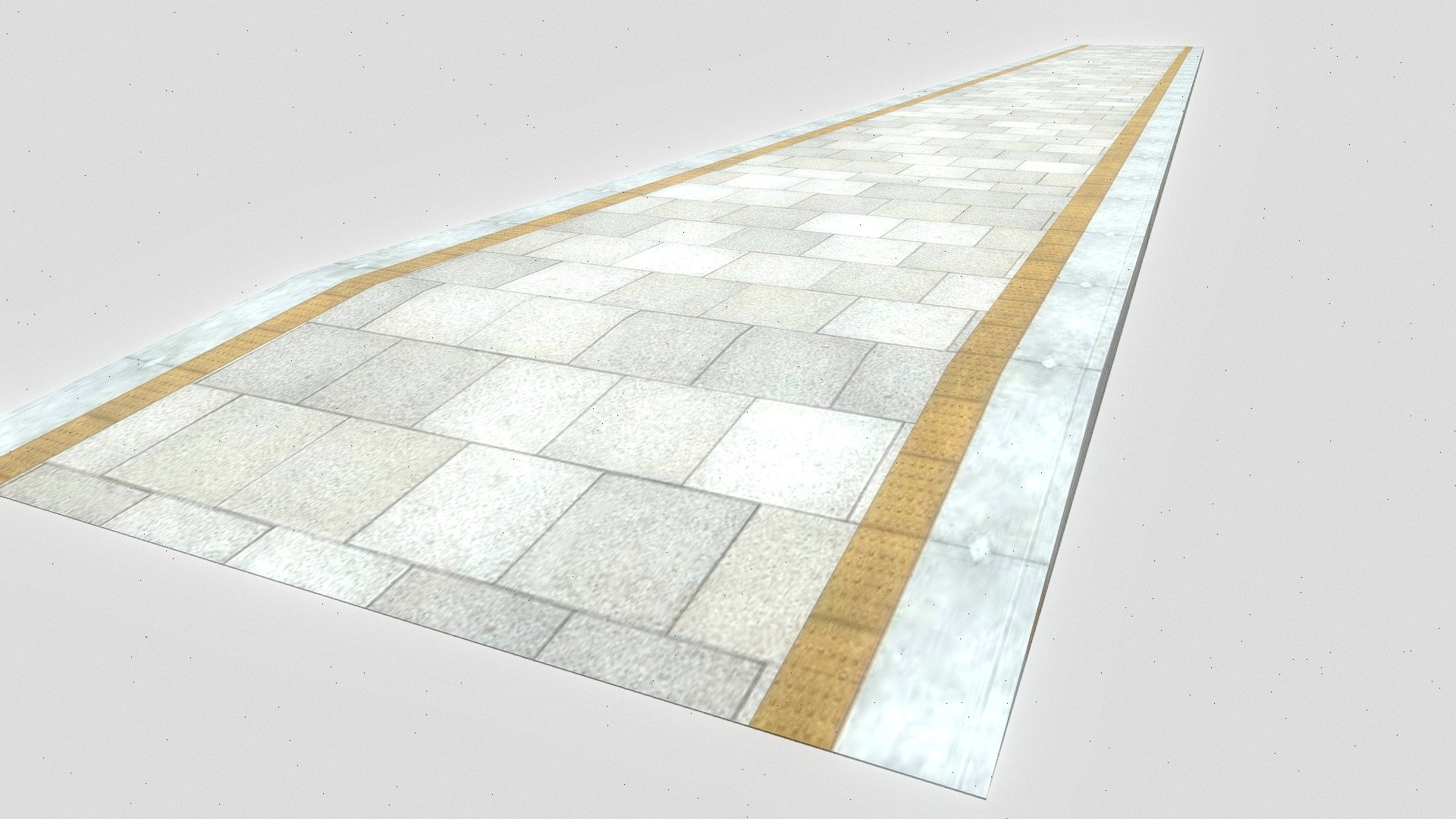 railwayplatform | railway station - Download Free 3D model by ...