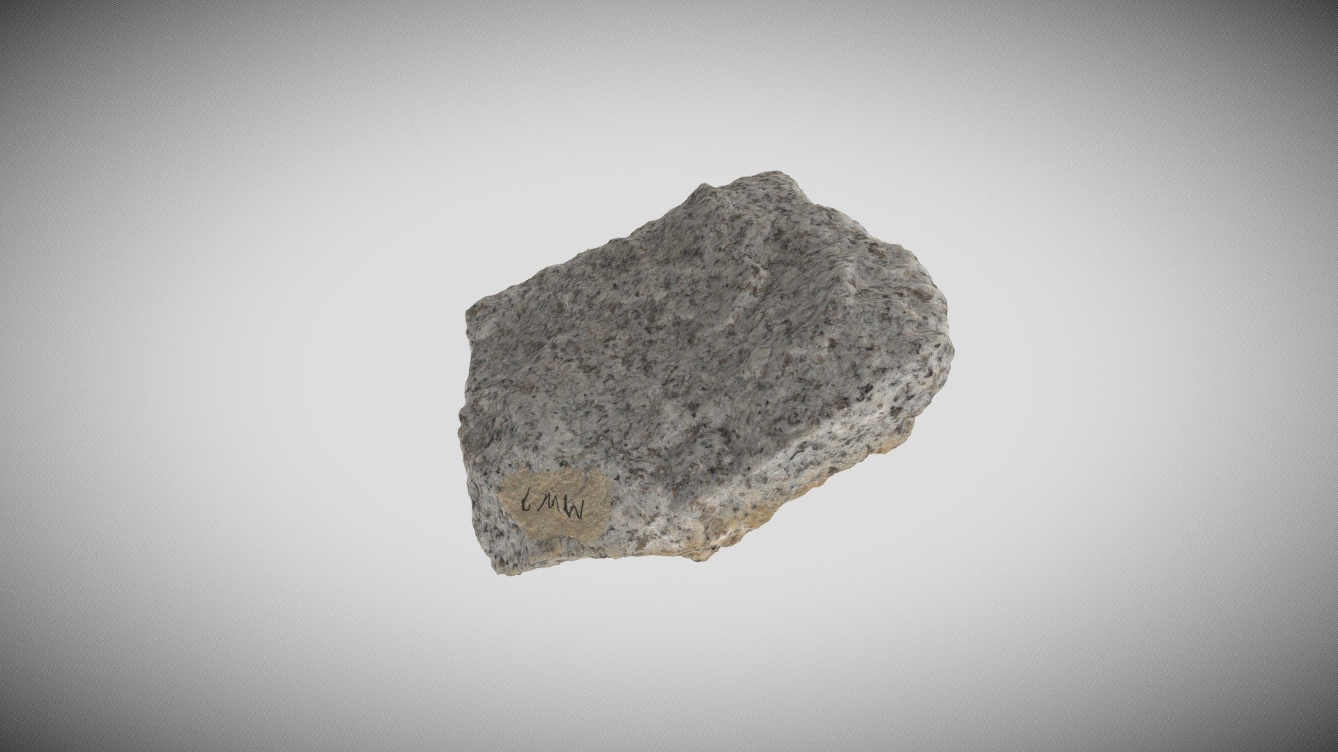 Biotite-Muscovite Granite - 3D model by Harvard Library ...